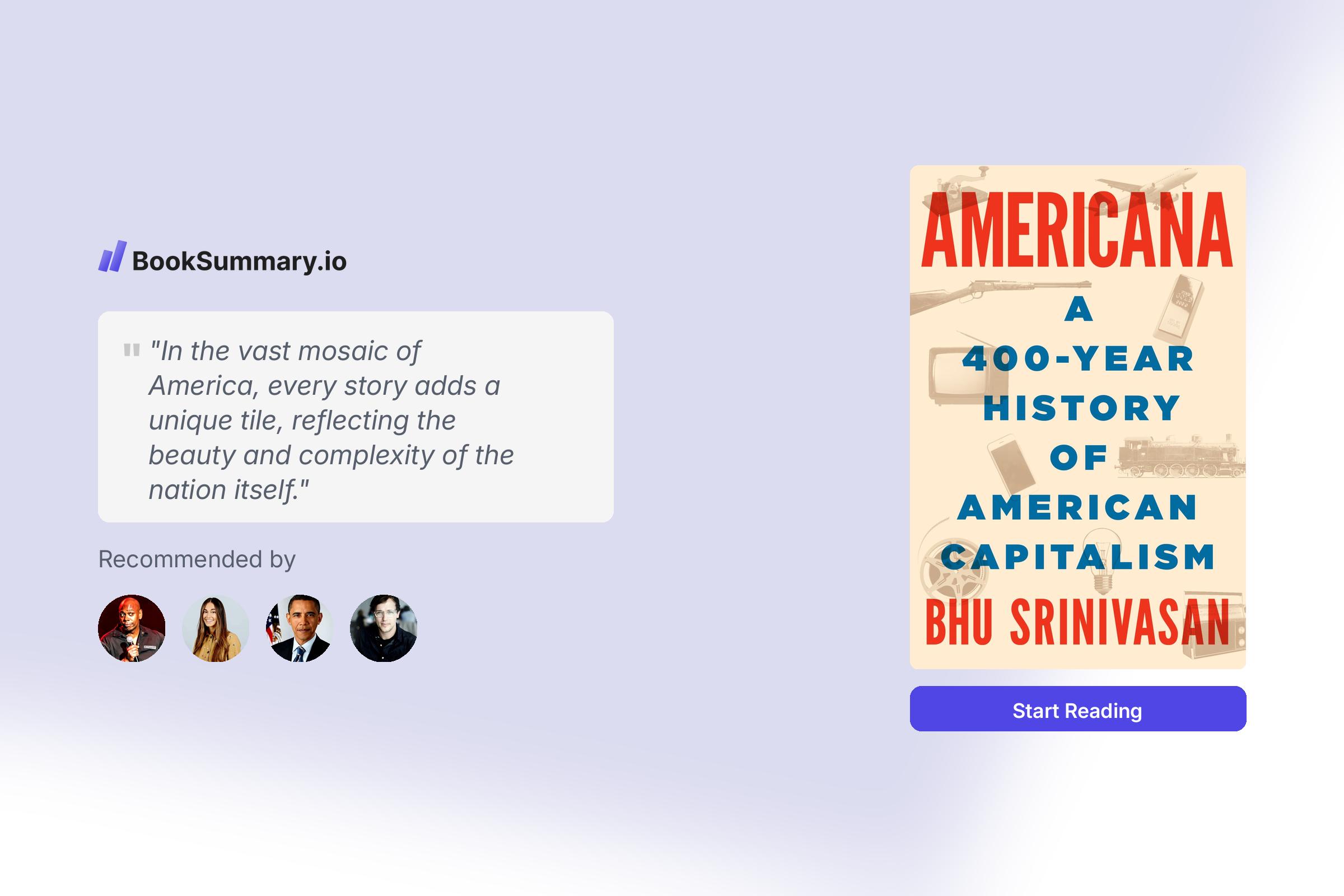 Americana Book Summary
