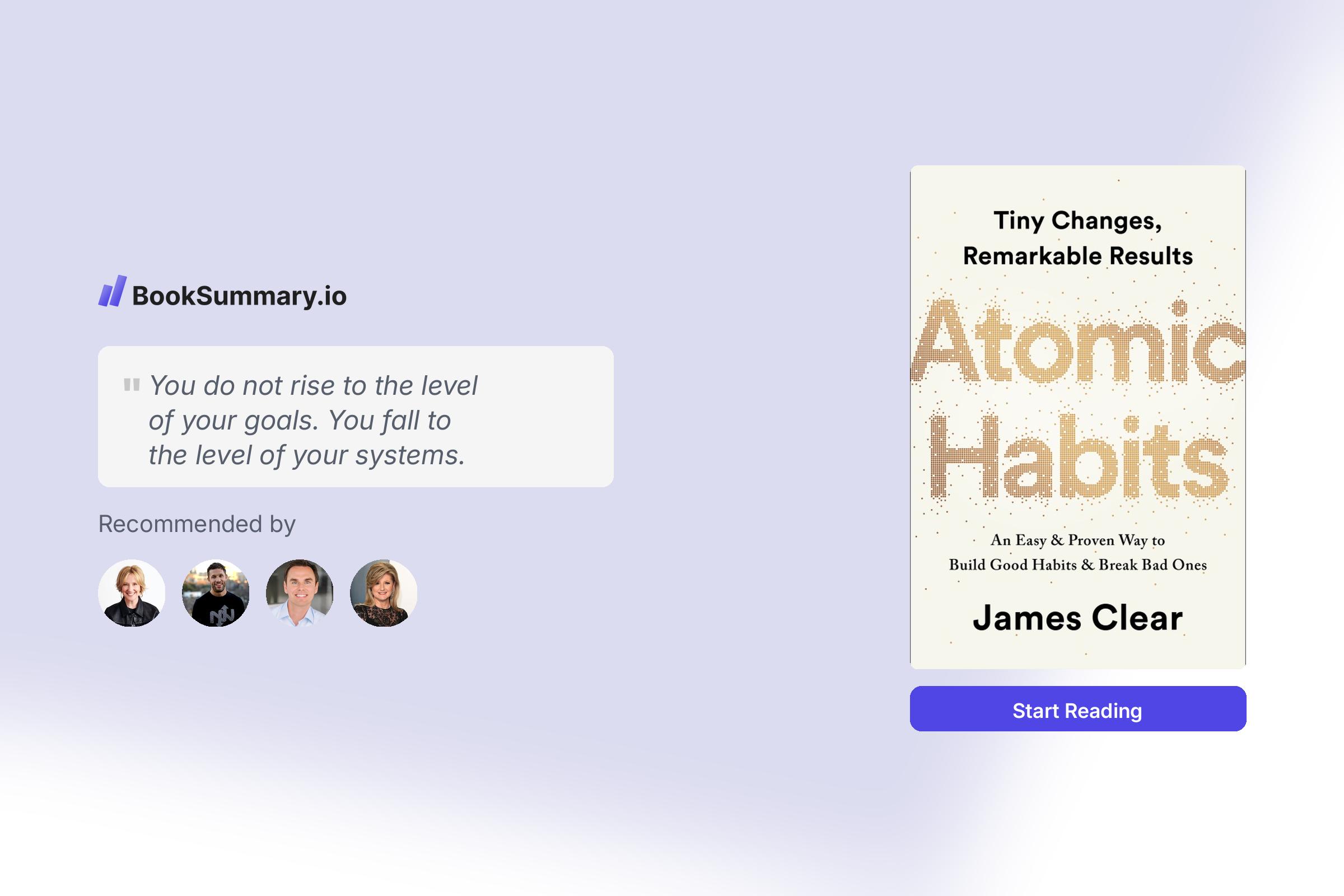 Atomic Habits Book Summary