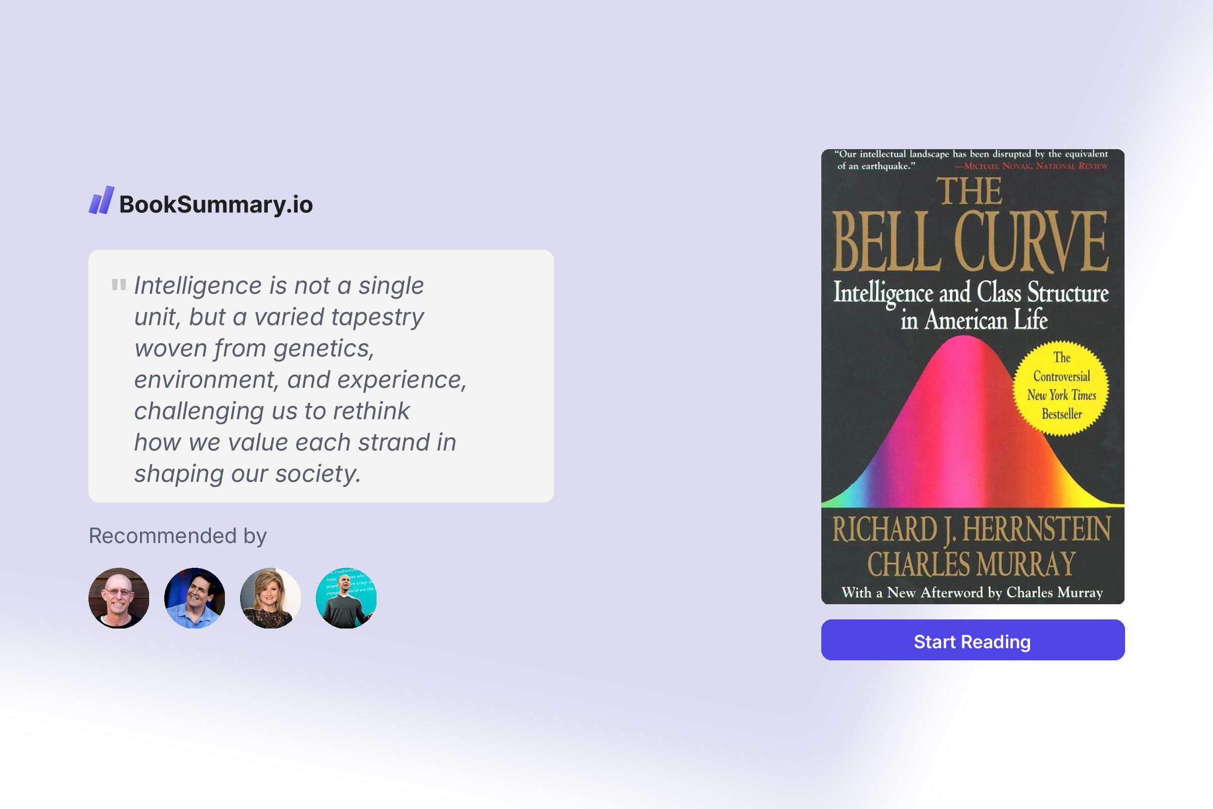 Bell Curve Book Summary