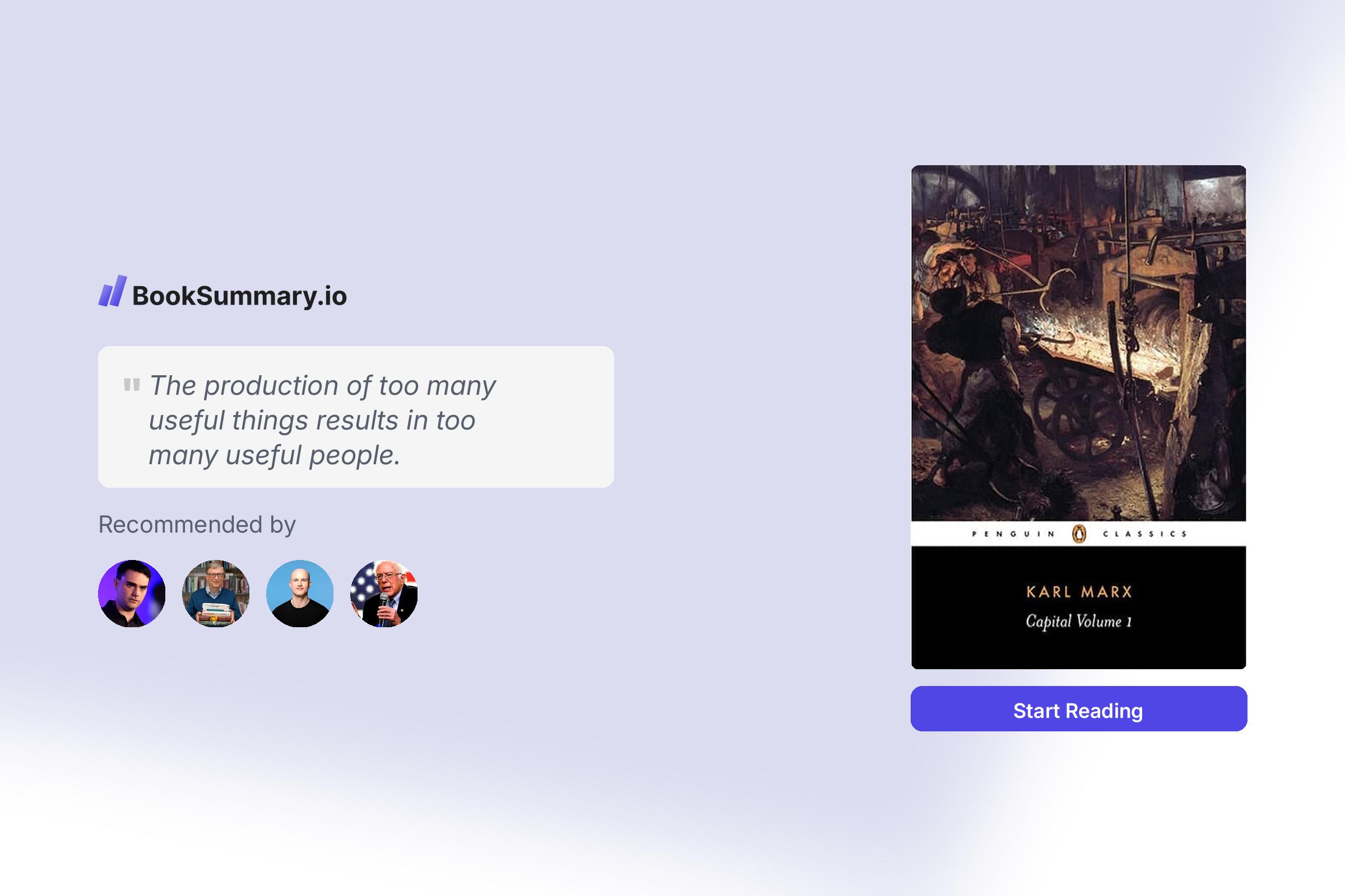 Capital Book Summary