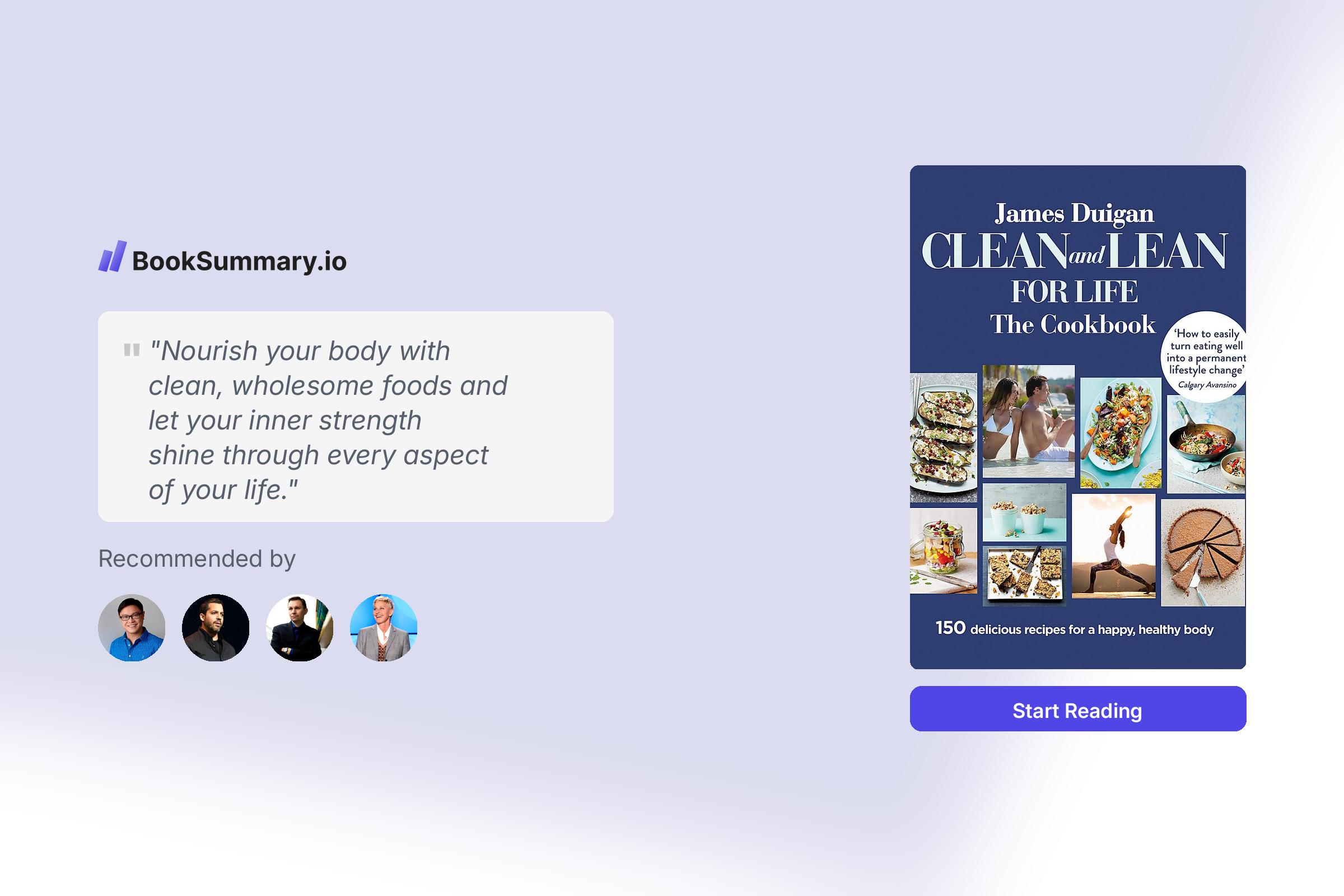 Clean and Lean for Life Book Summary