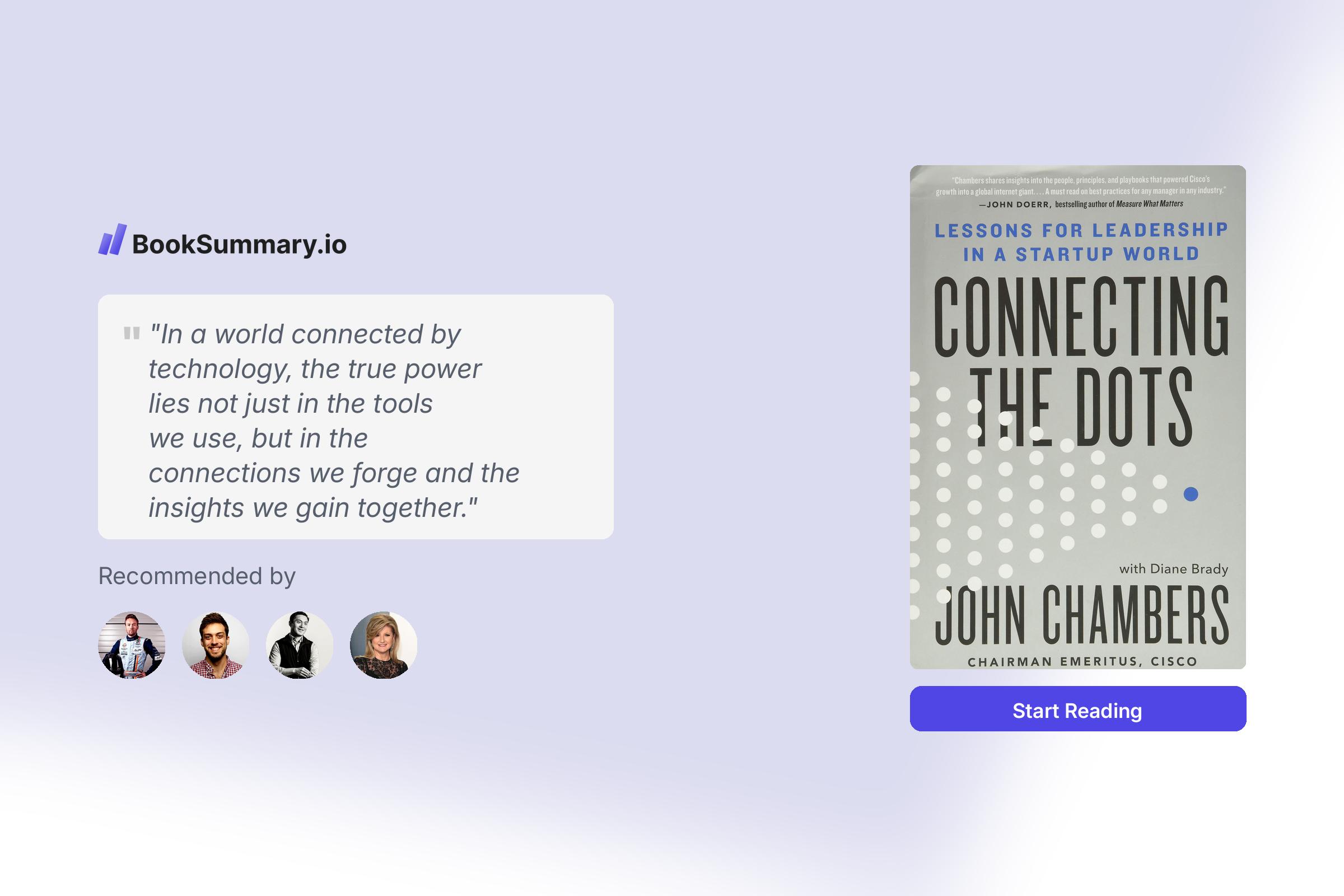 Connecting the Dots Book Summary