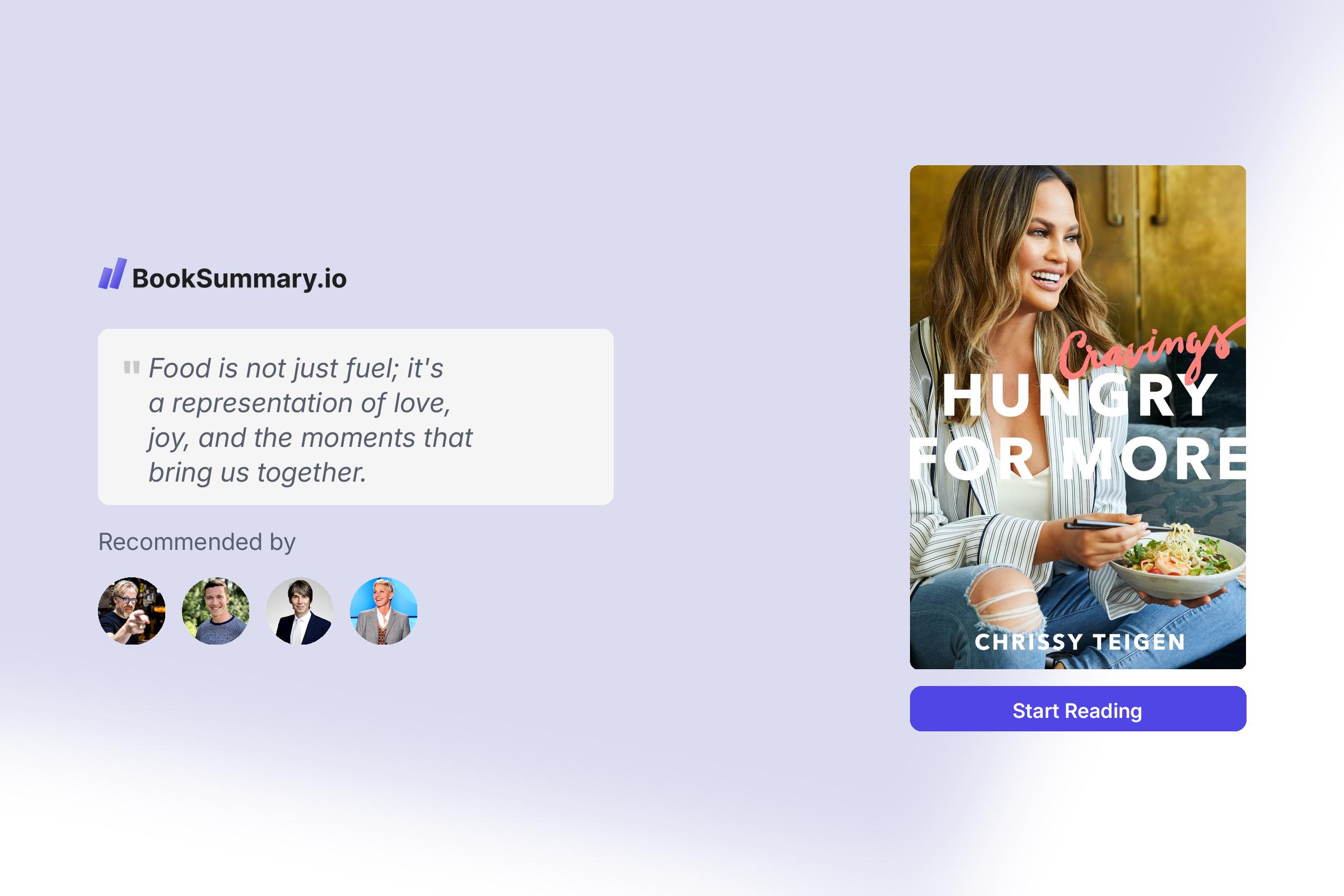 Cravings Book Summary