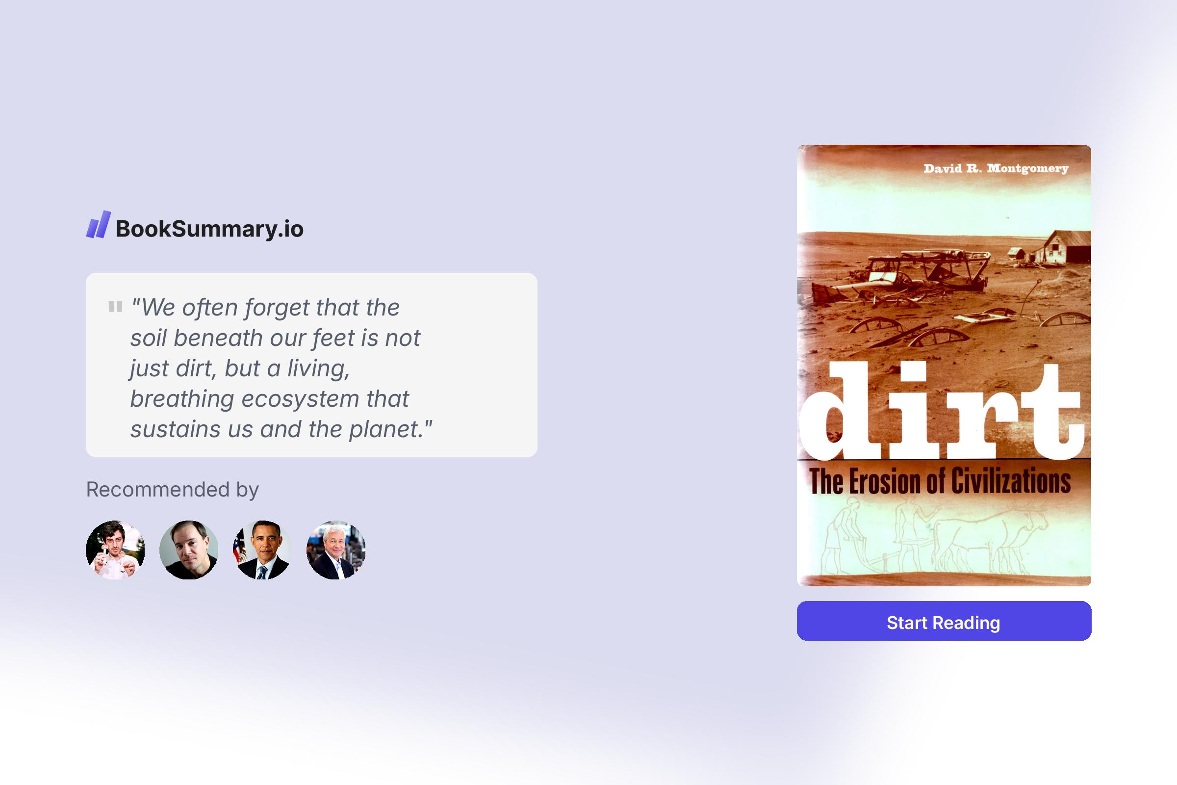 Dirt Book Summary