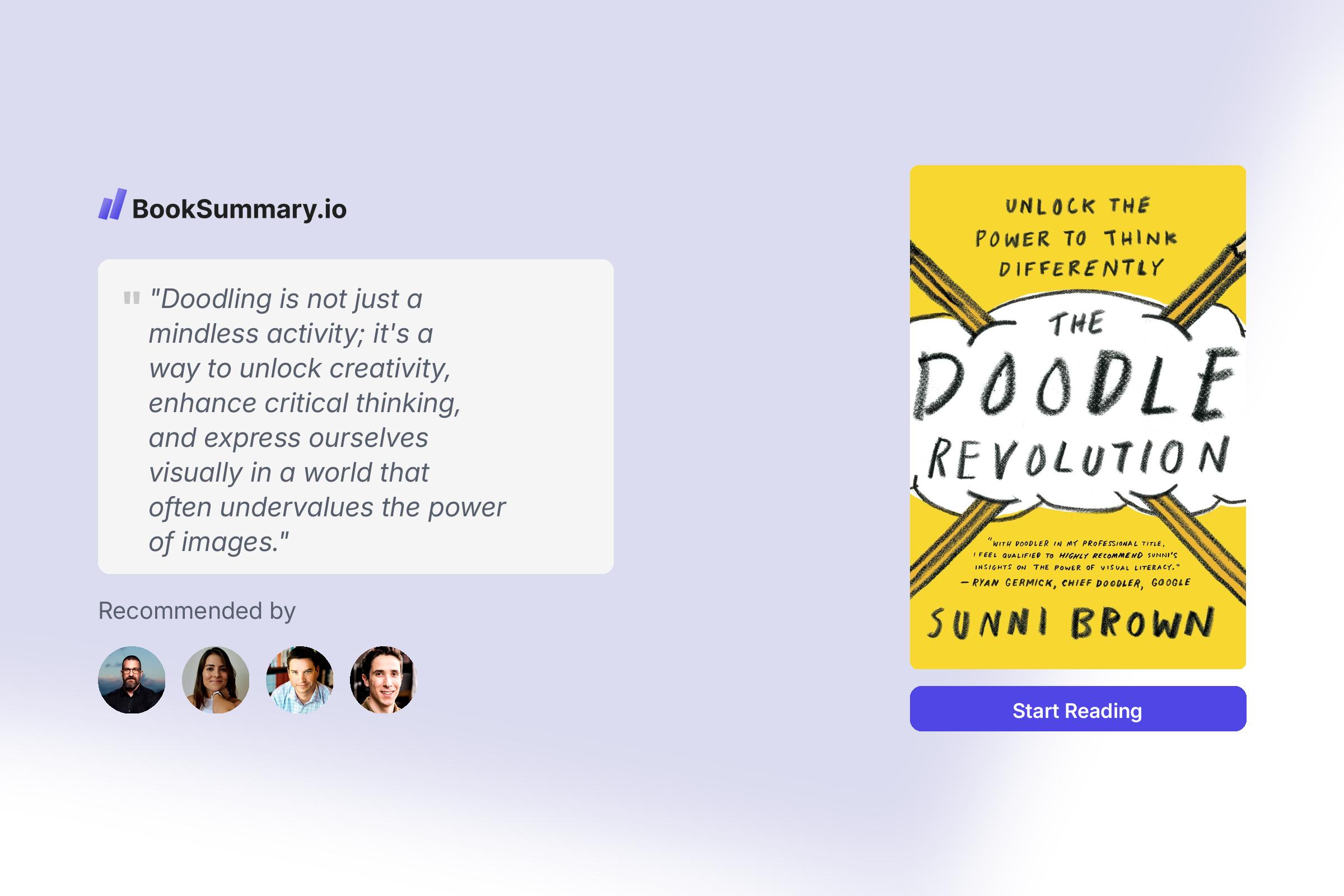 Doodle Revolution Book Summary