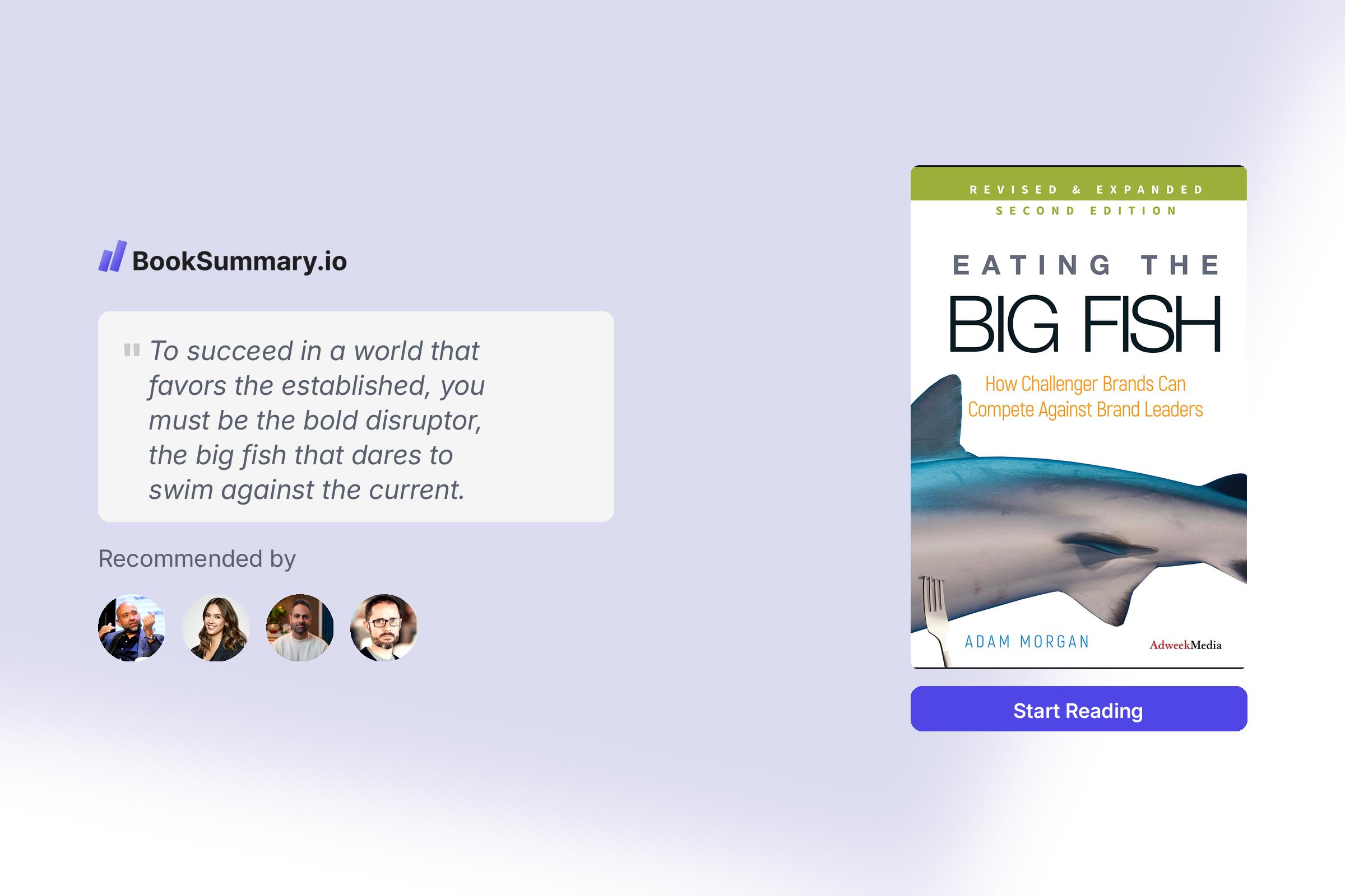 Eating the Big Fish Book Summary