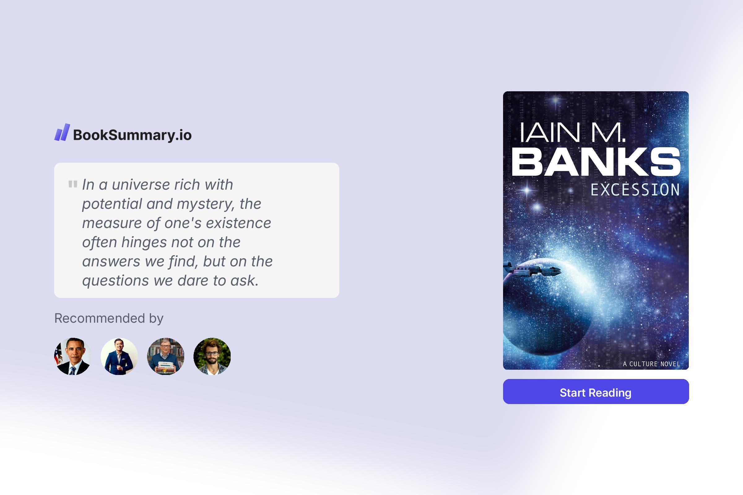 Excession Book Summary