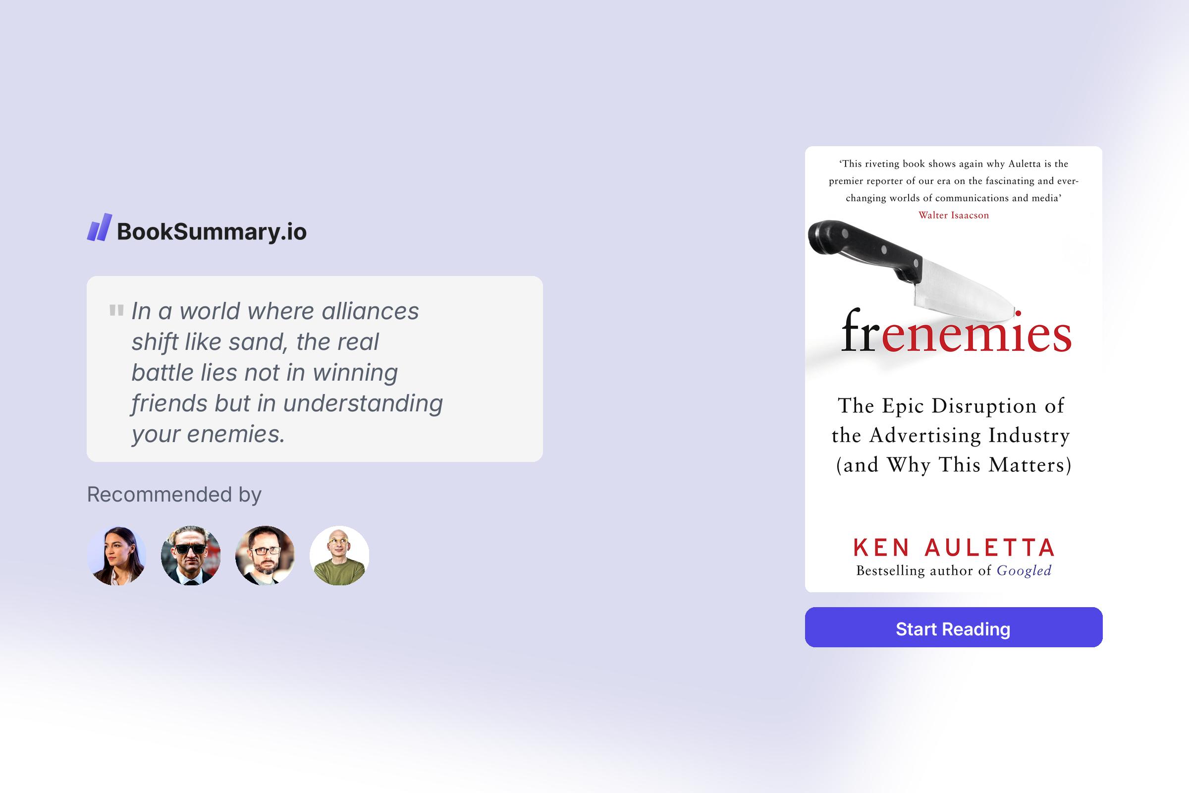 Frenemies Book Summary