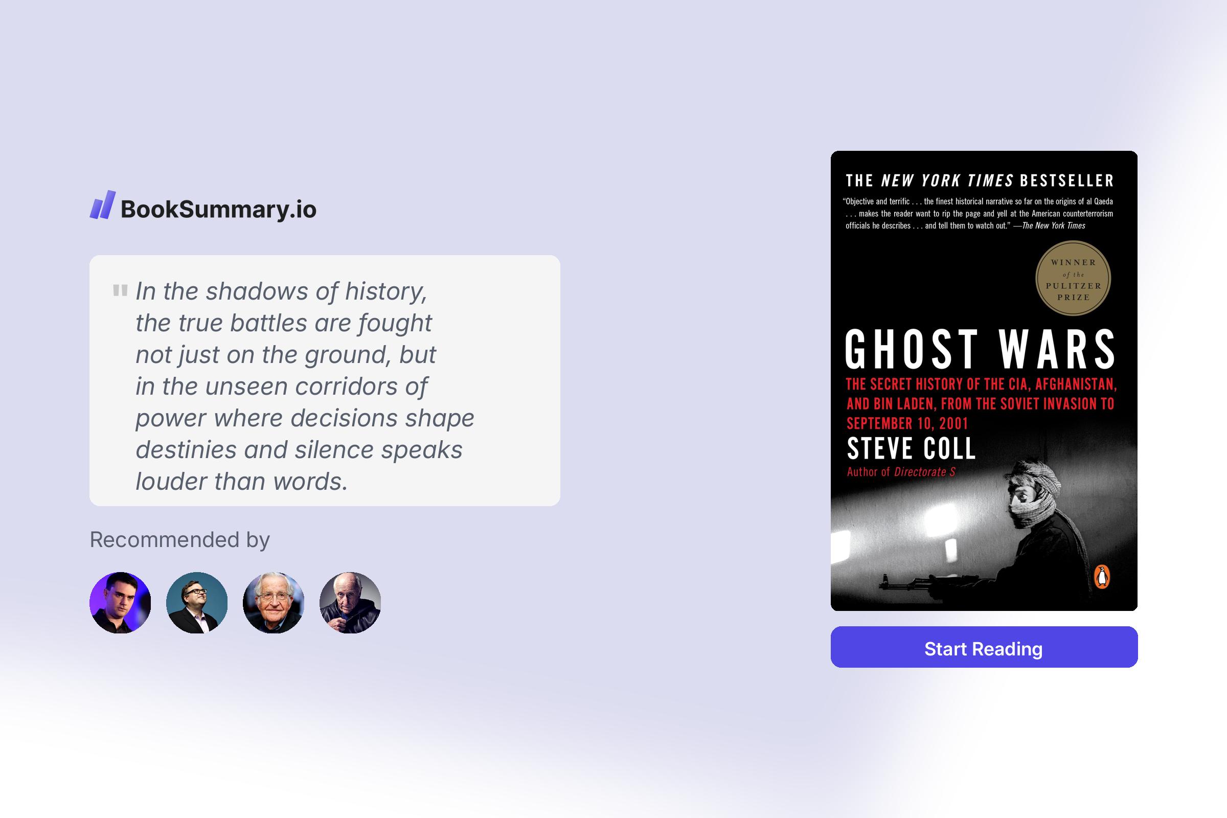 Ghost Wars Book Summary