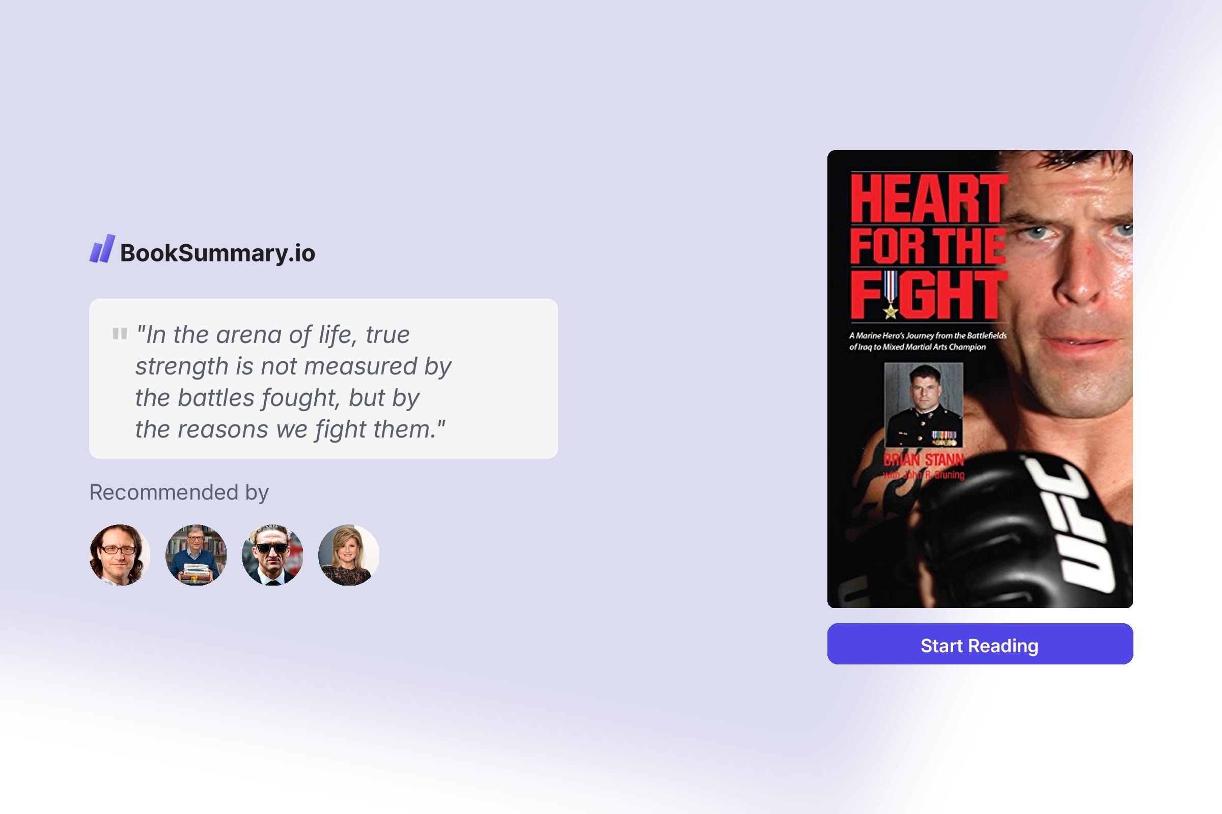 Heart for the Fight Book Summary
