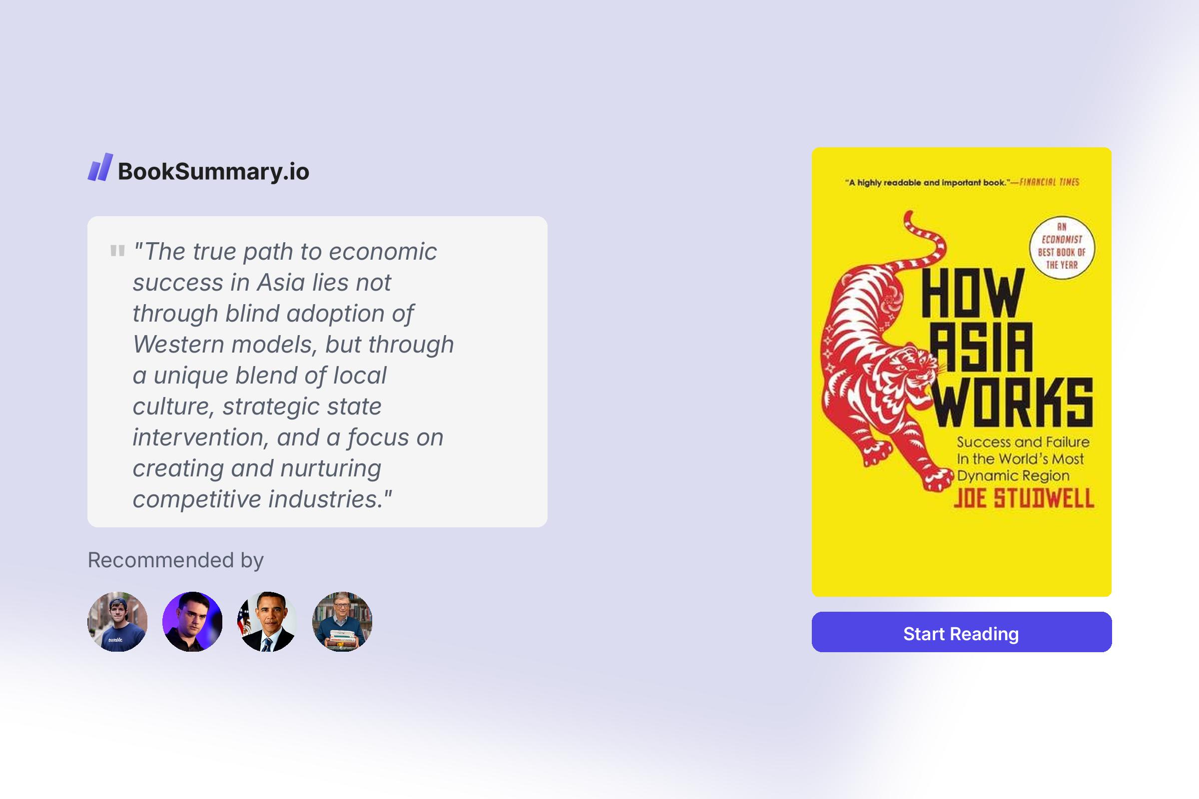 How Asia Works Book Summary