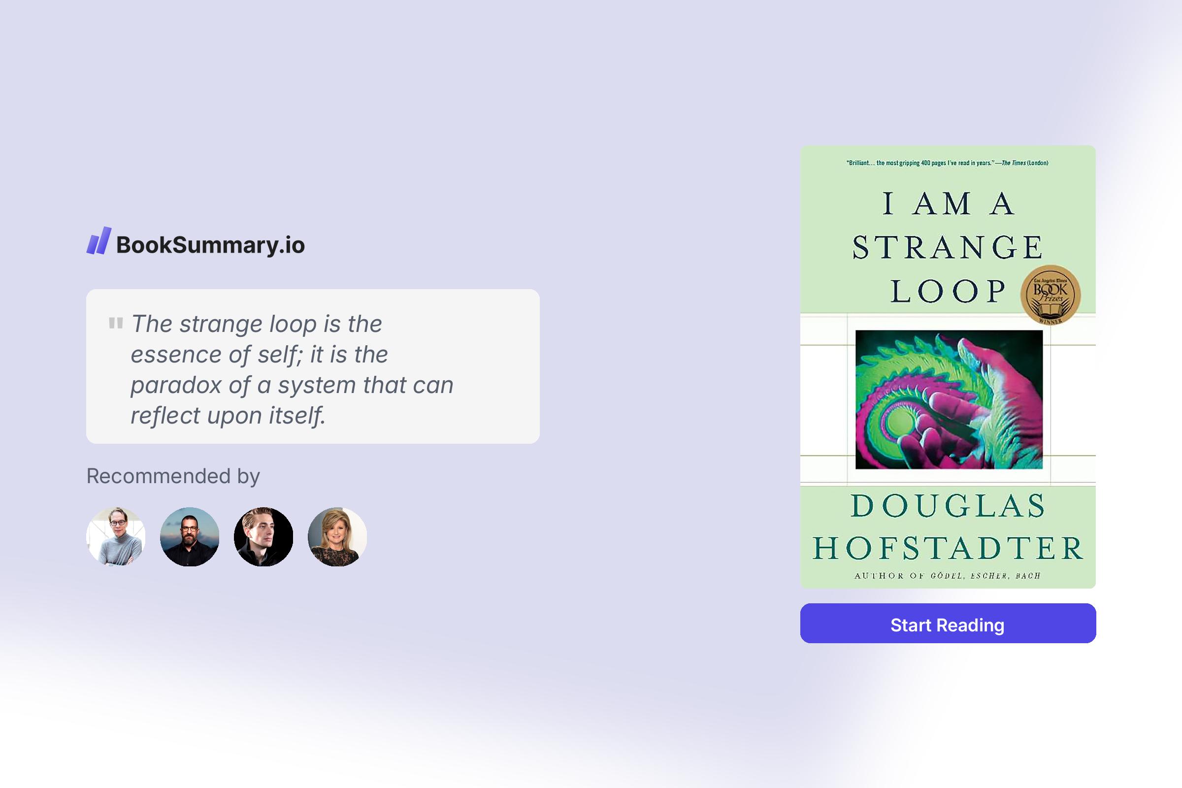 I Am a Strange Loop Book Summary