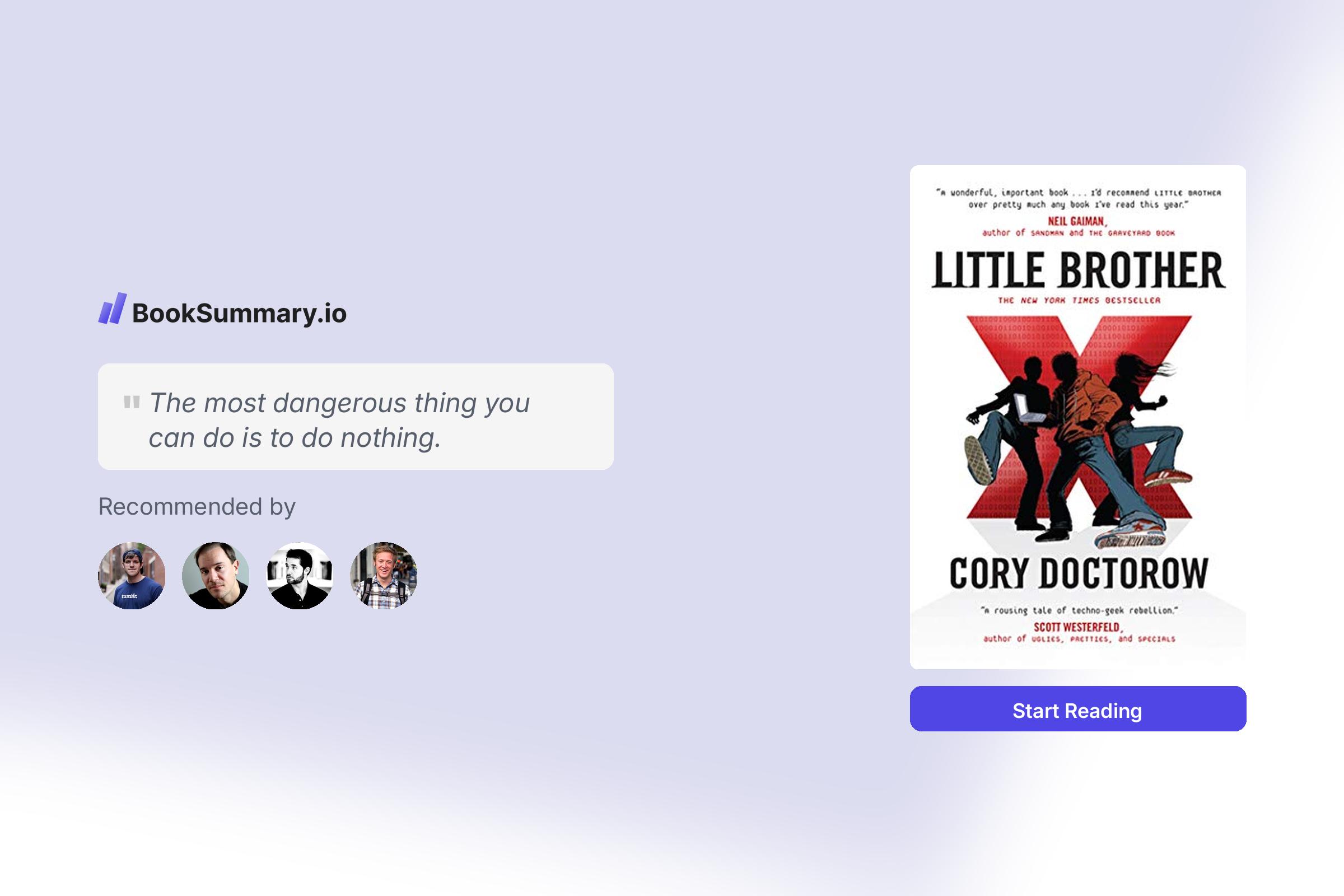 Little Brother Book Summary