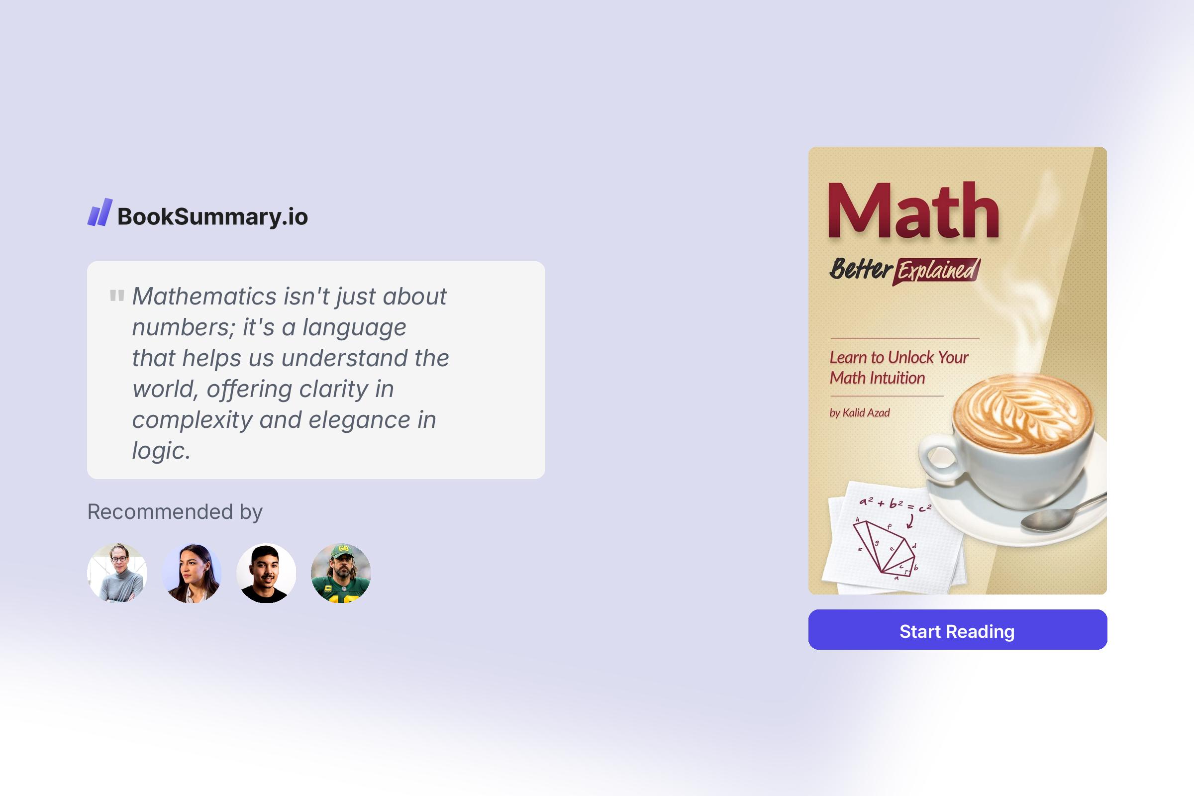 Math, Better Explained Book Summary