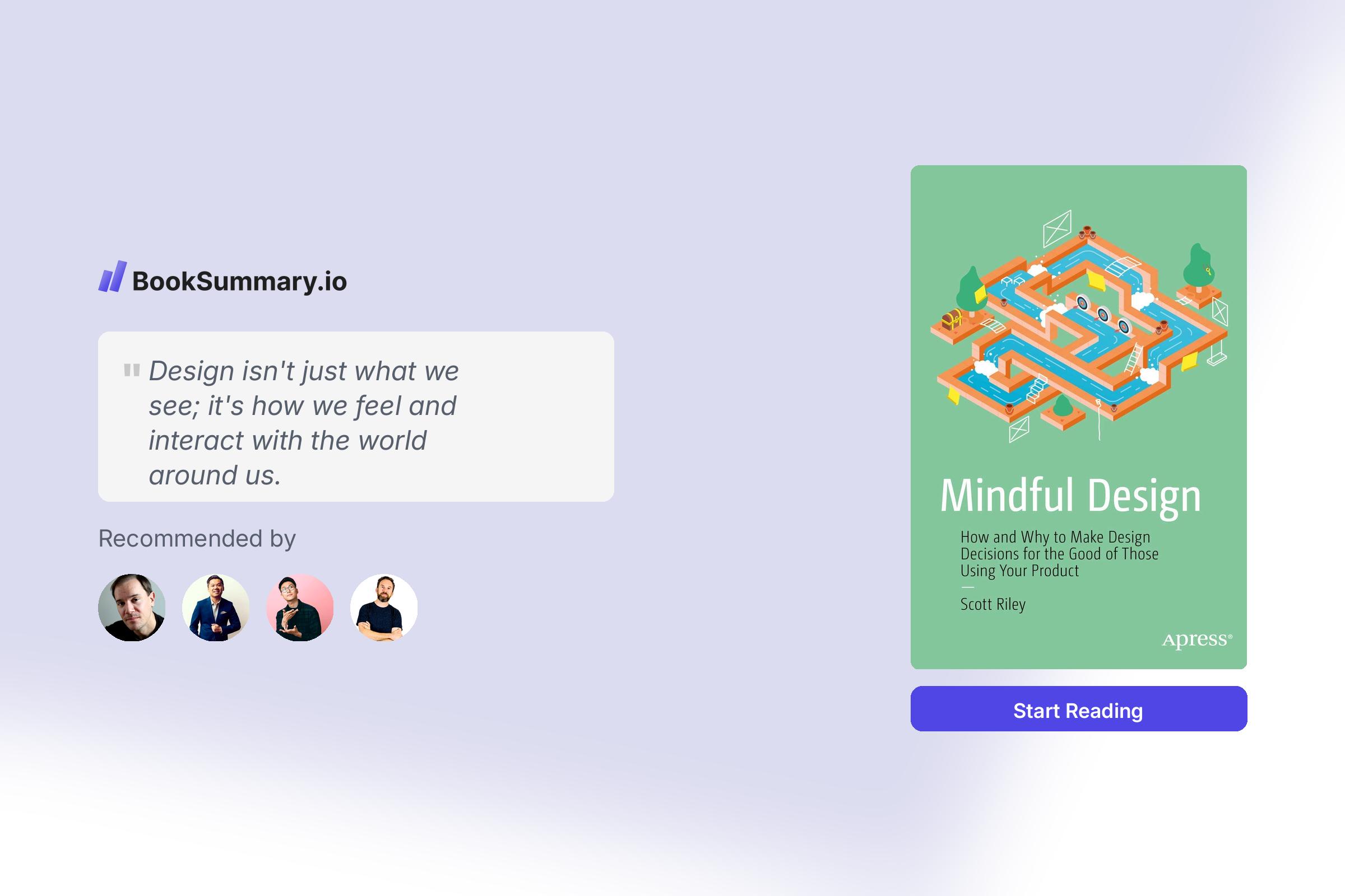 Mindful Design Book Summary