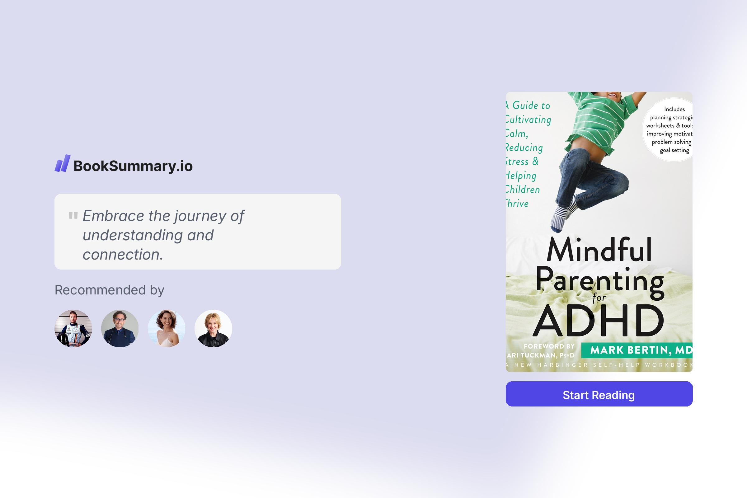 Mindful Parenting for ADHD Book Summary