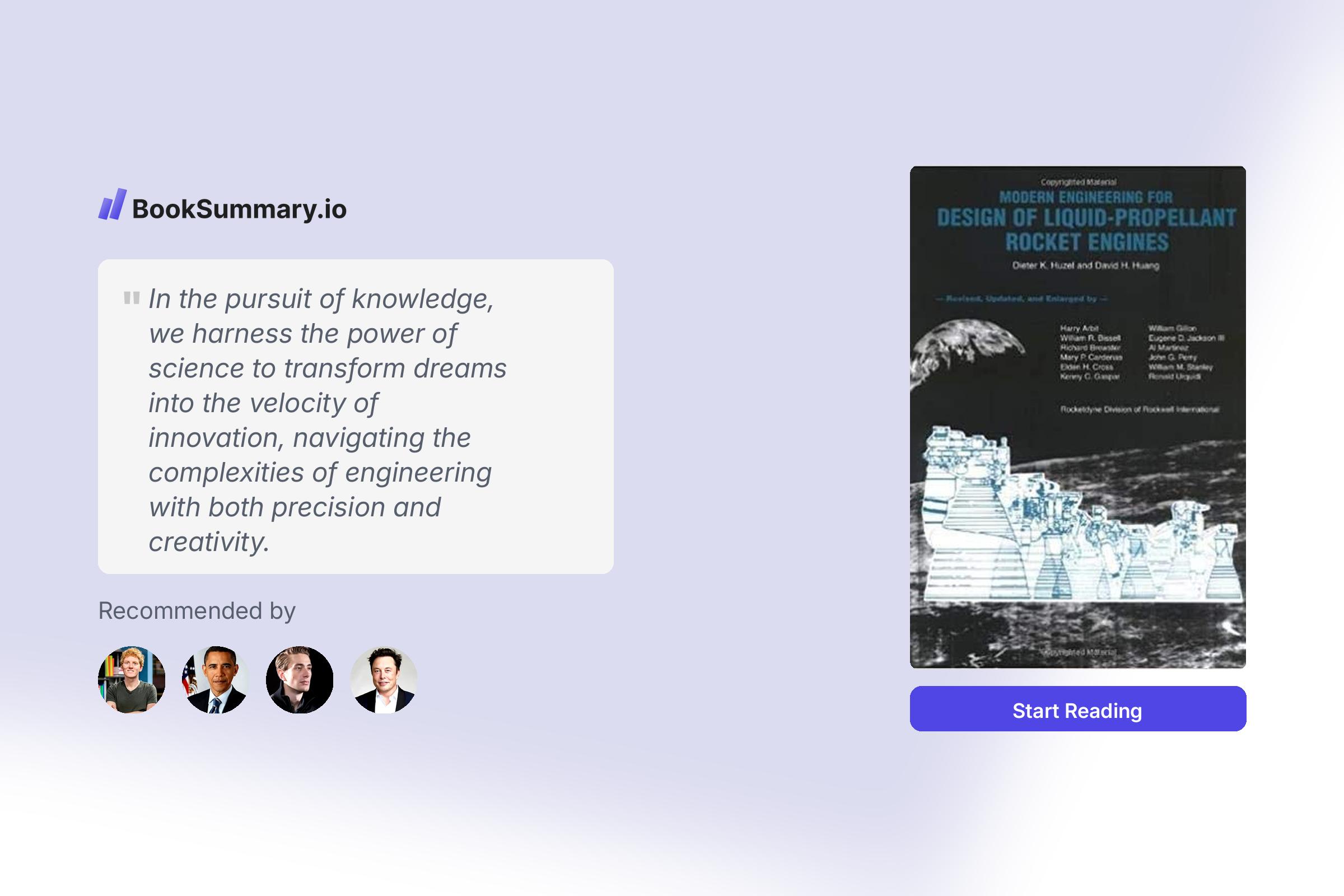 Modern Engineering for Design of Liquid-propellant Rocket Engines Book ...