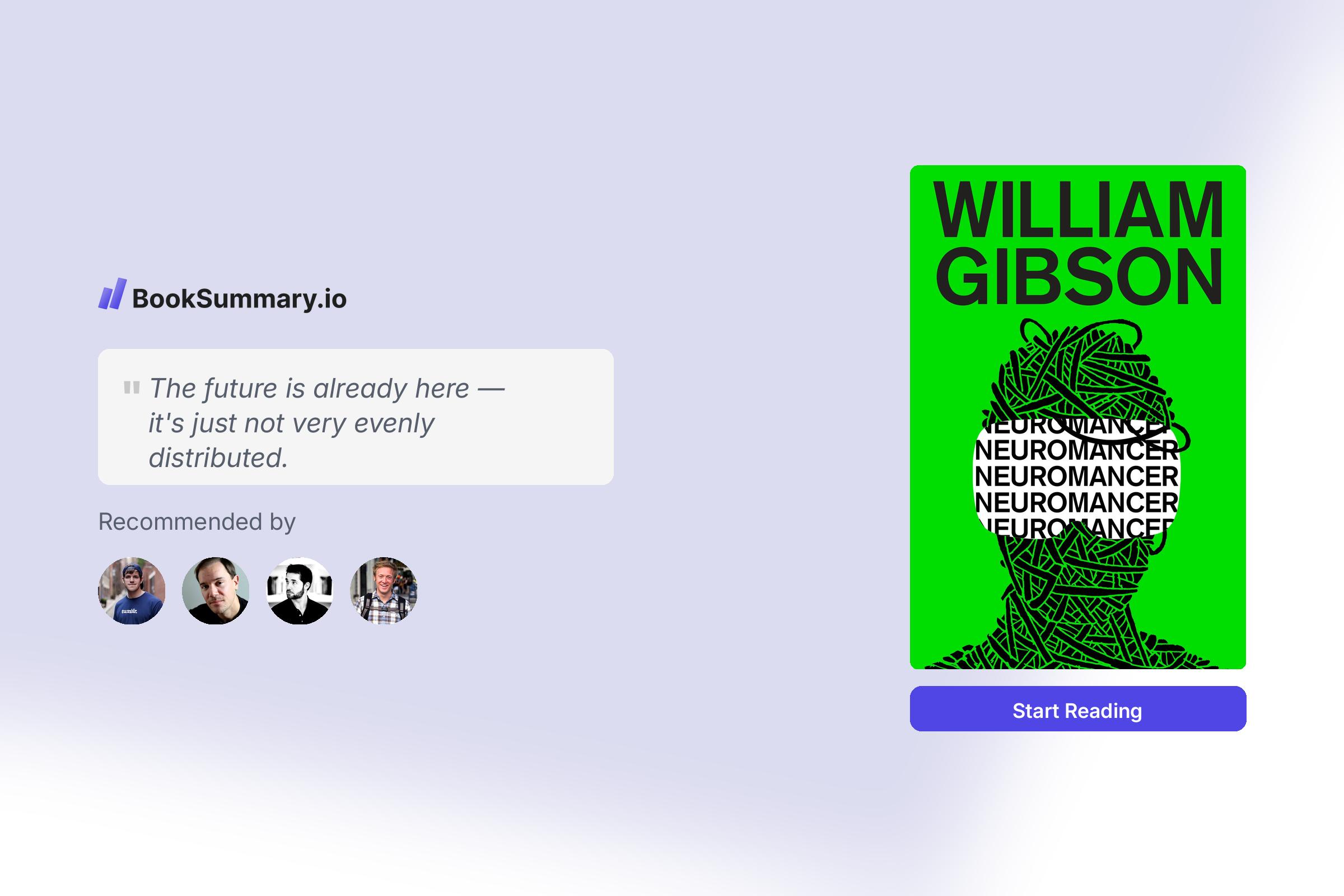 Neuromancer Book Summary