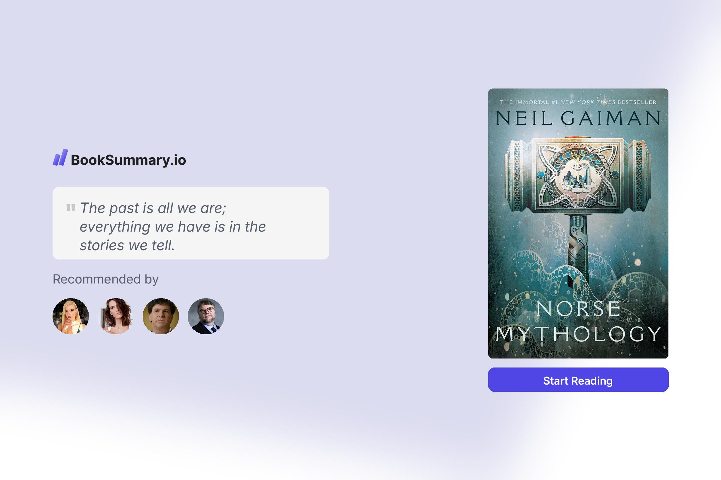 Norse Mythology Book Summary