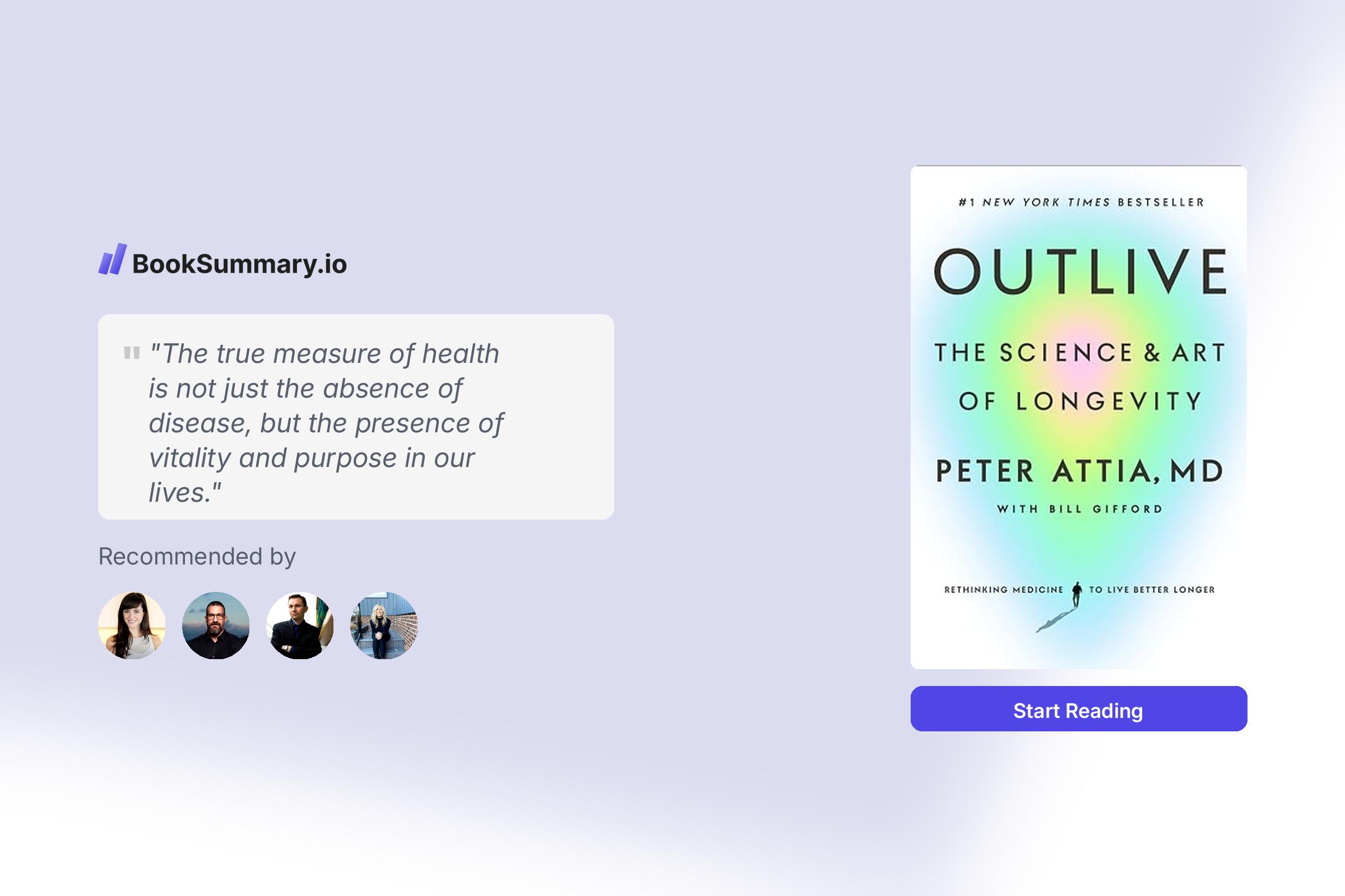 Outlive Book Summary