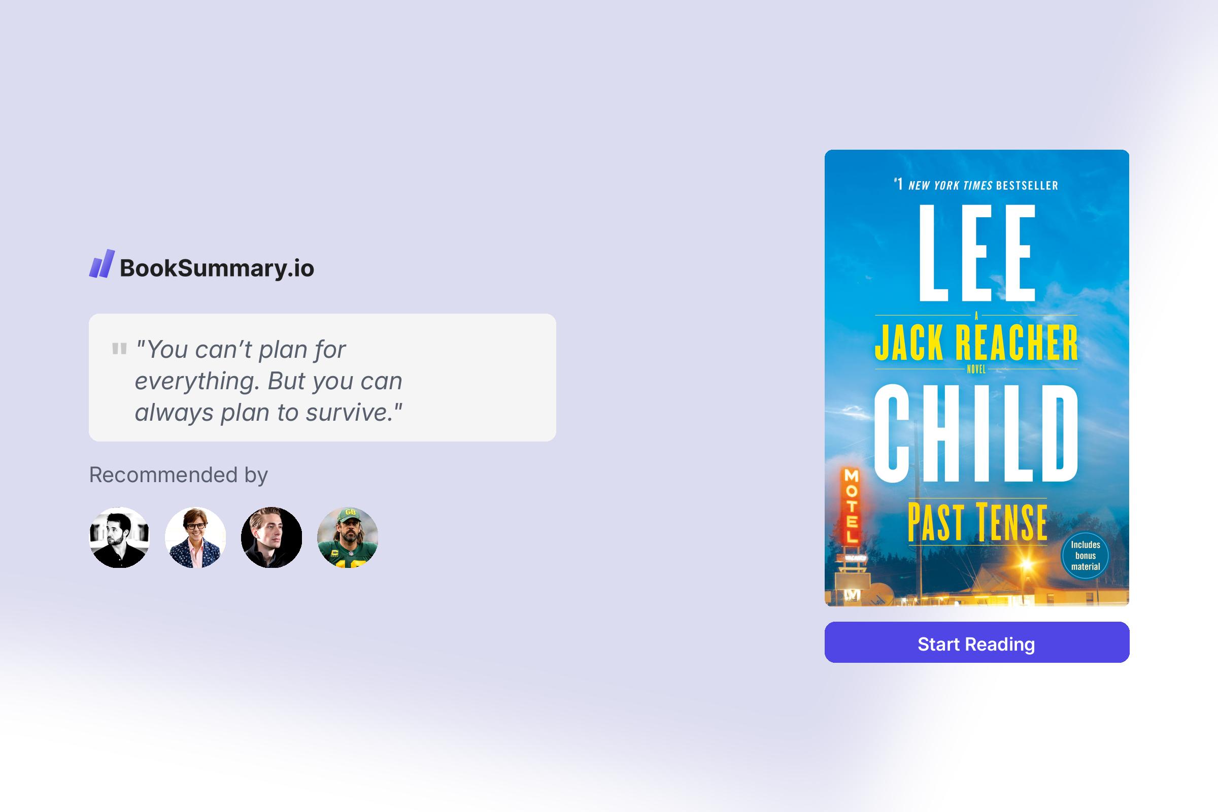 Past Tense Book Summary