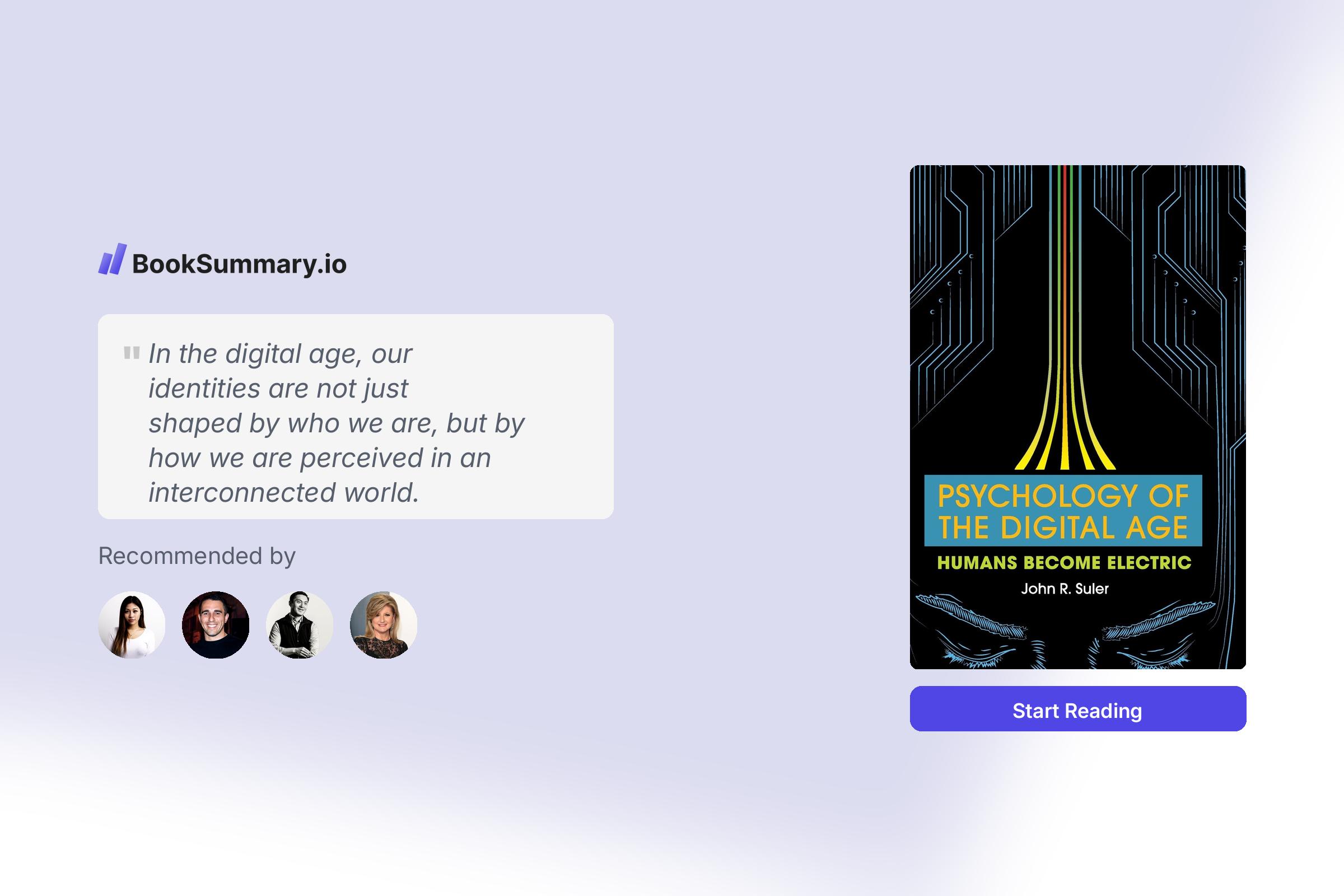 Psychology of the Digital Age Book Summary