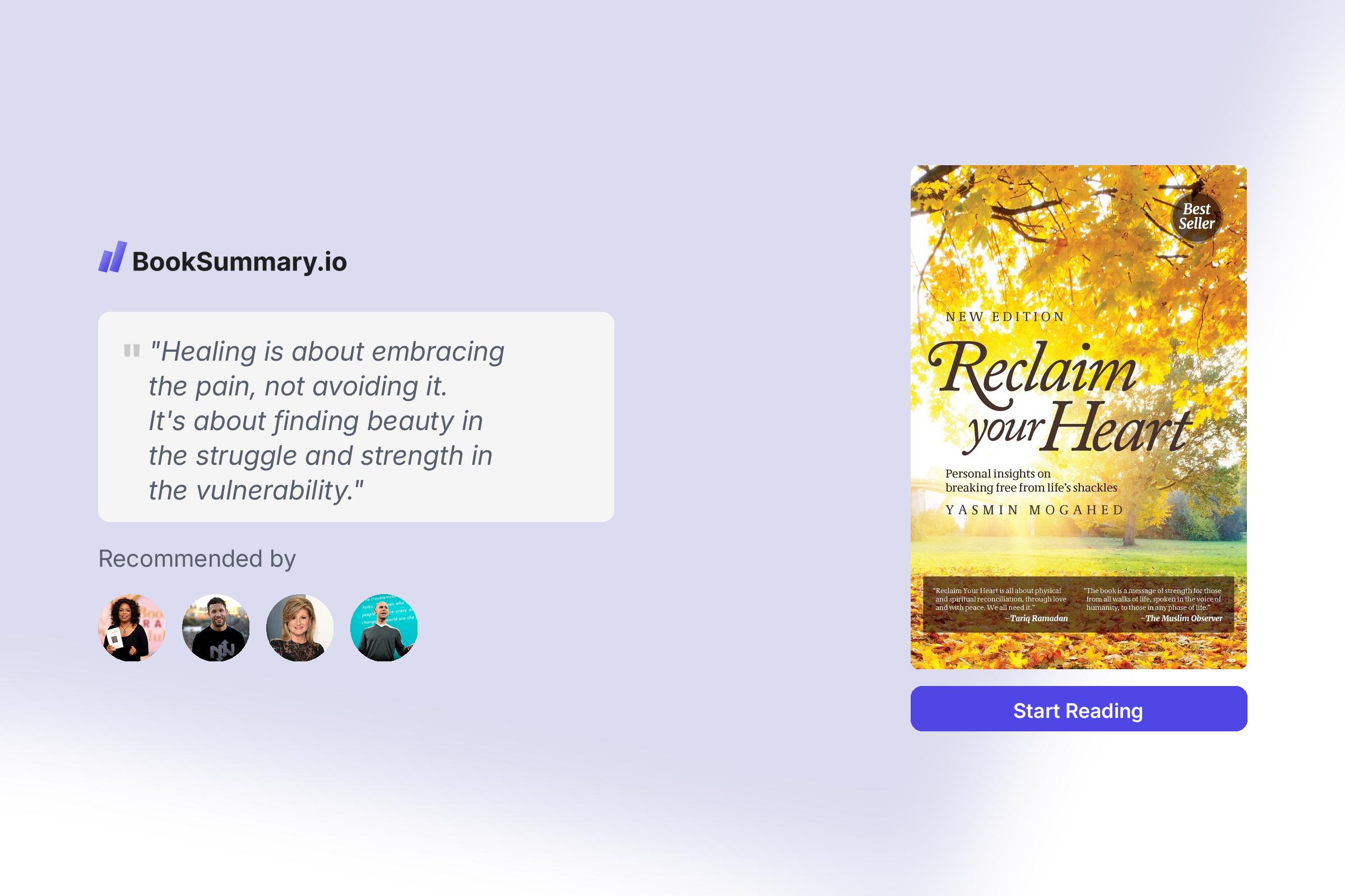 Reclaim Your Heart Book Summary