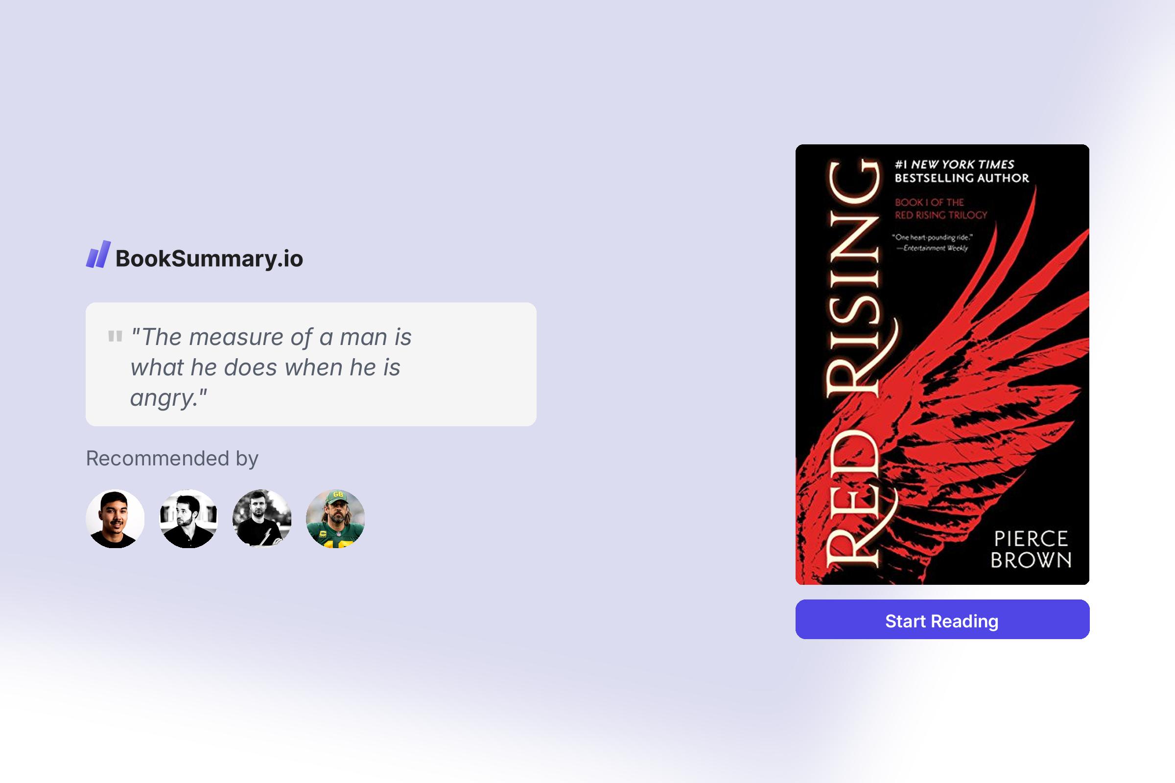 Red Rising Book Summary