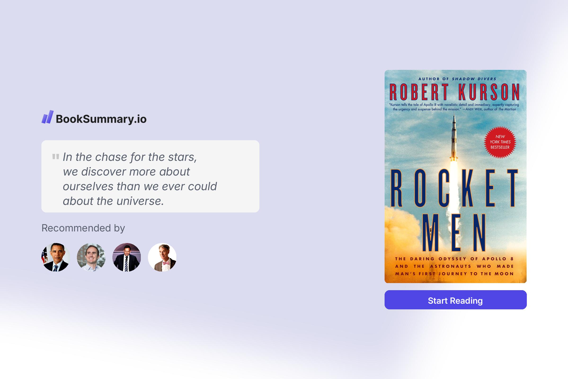 Rocket Men Book Summary