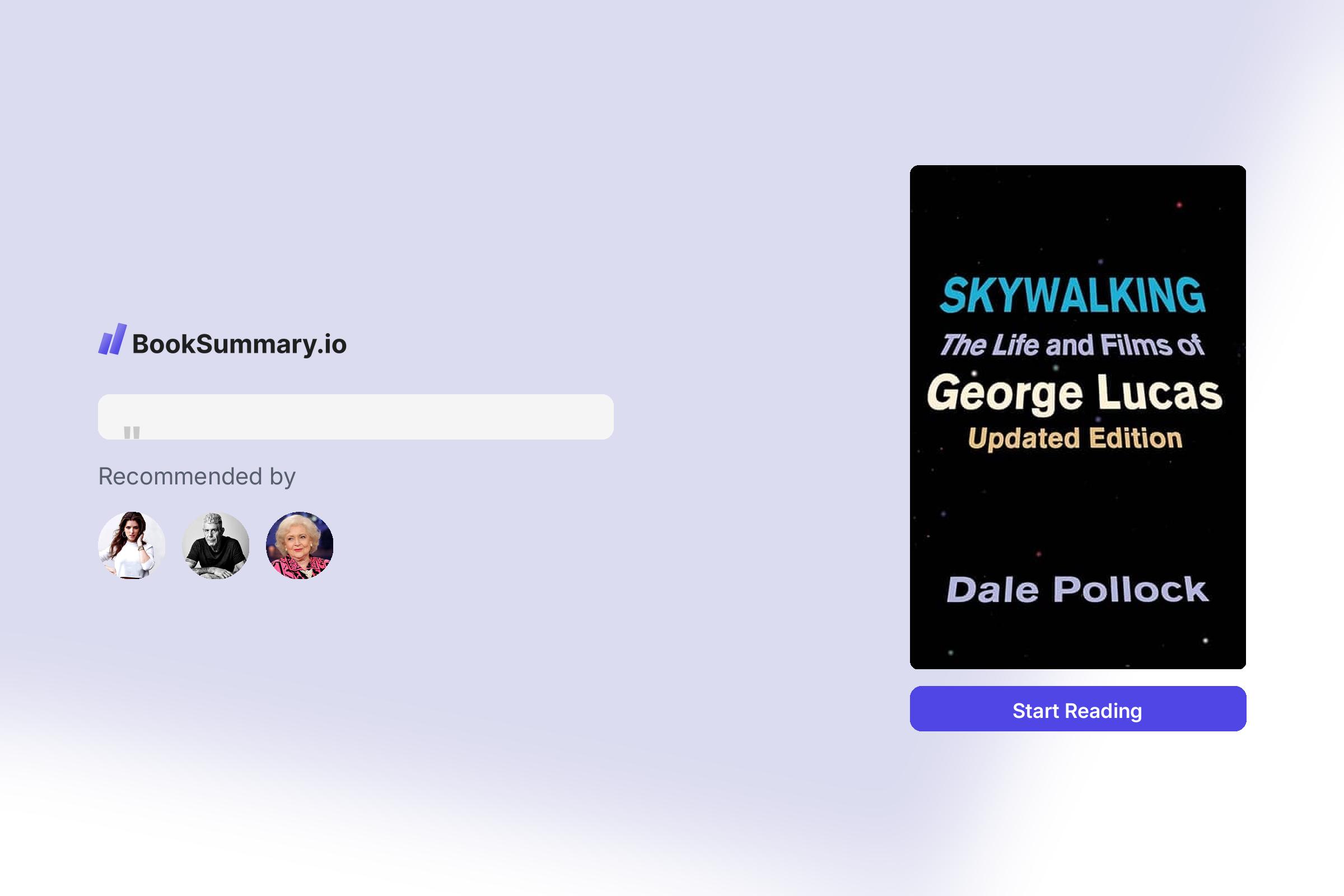 Skywalking Book Summary