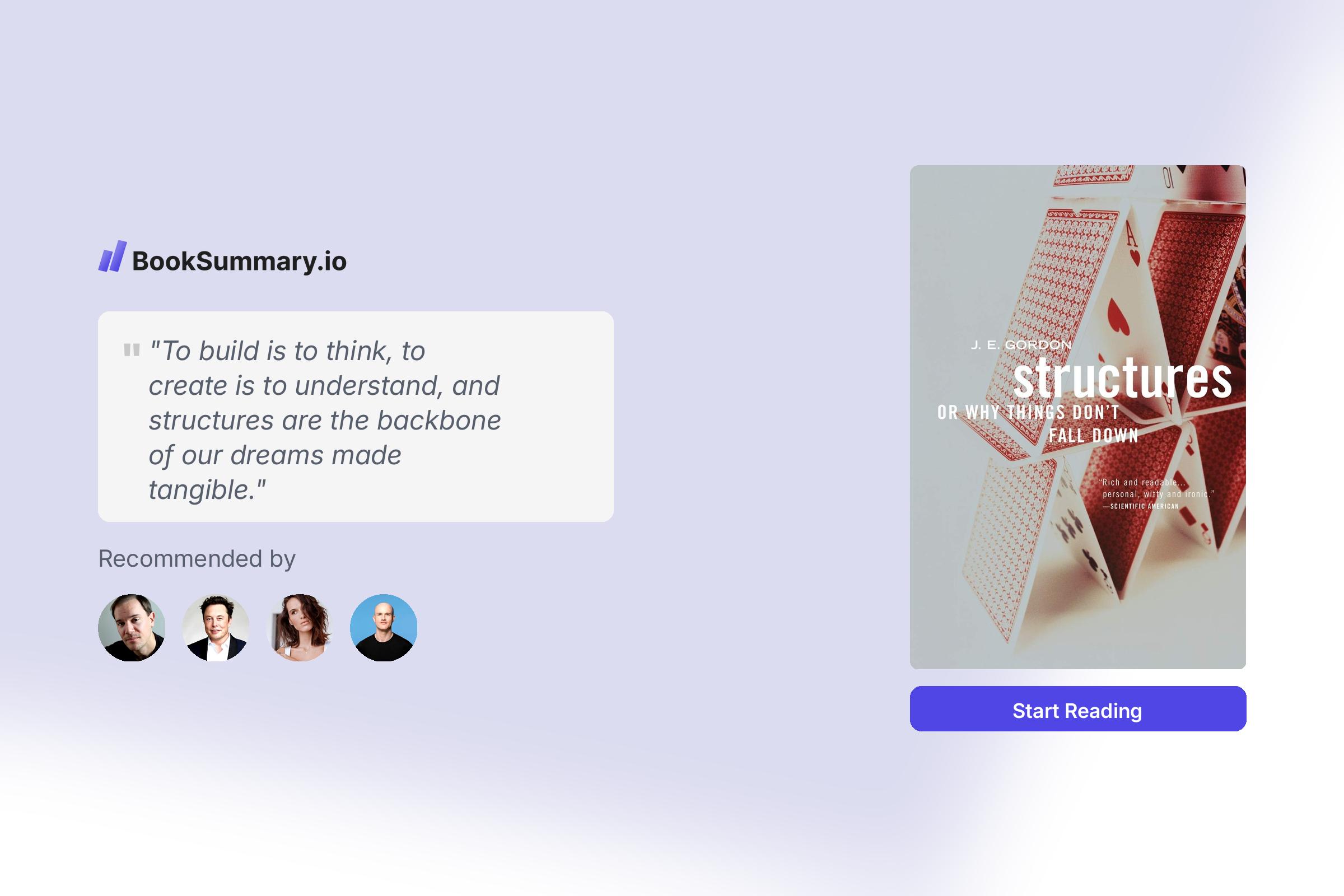 Structures Book Summary