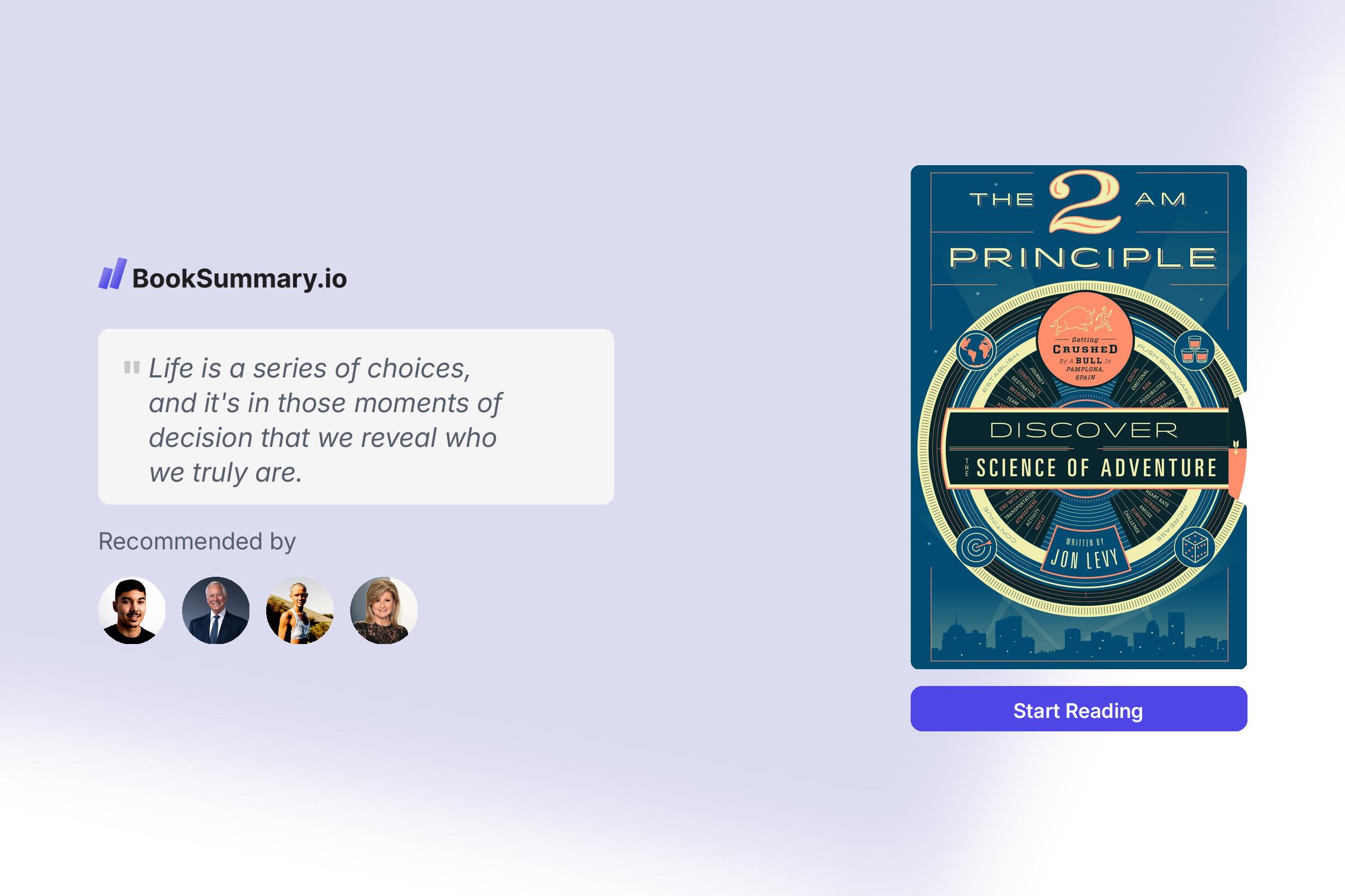 The 2 AM Principle Book Summary