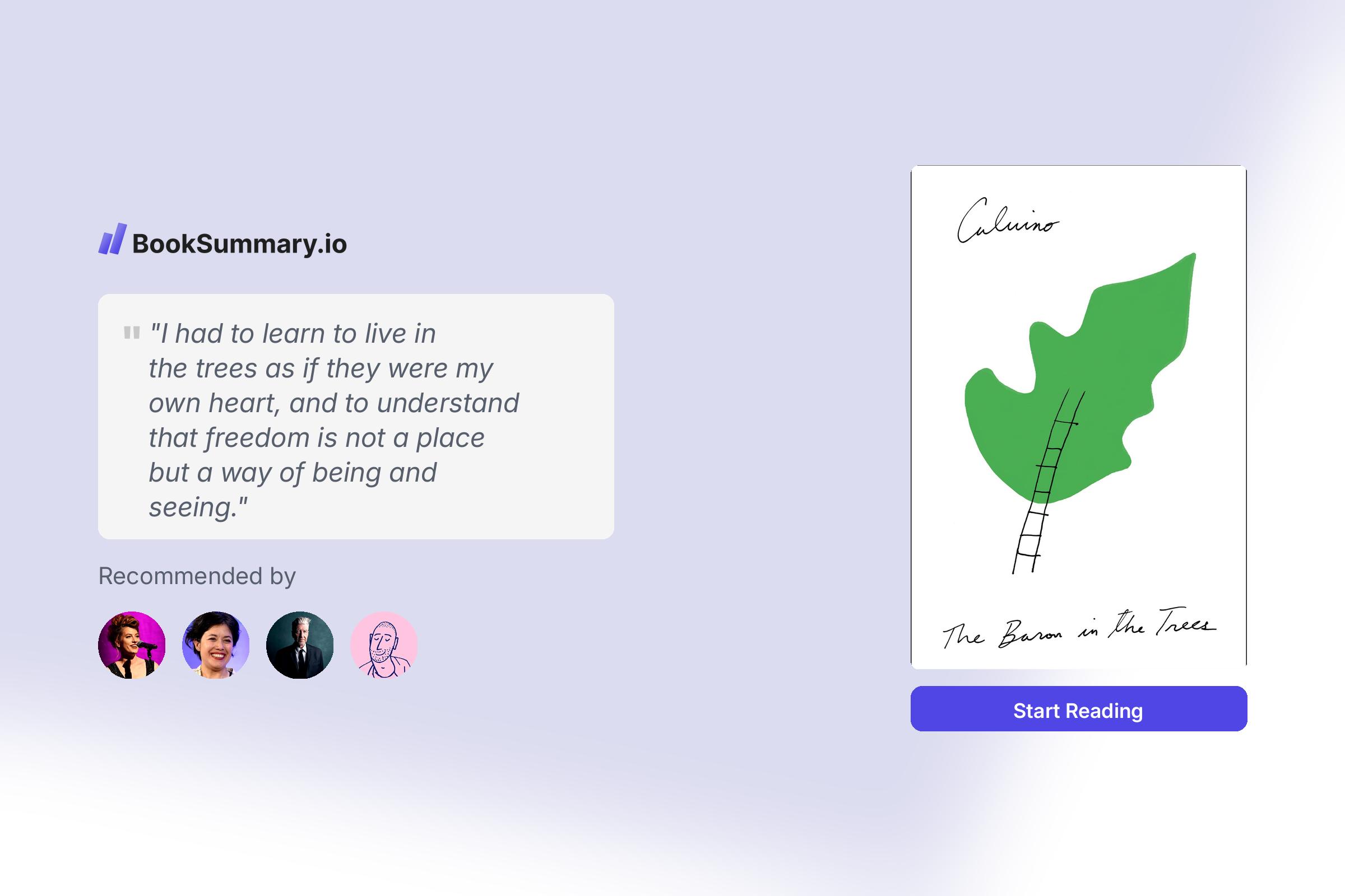 The Baron in the Trees Book Summary