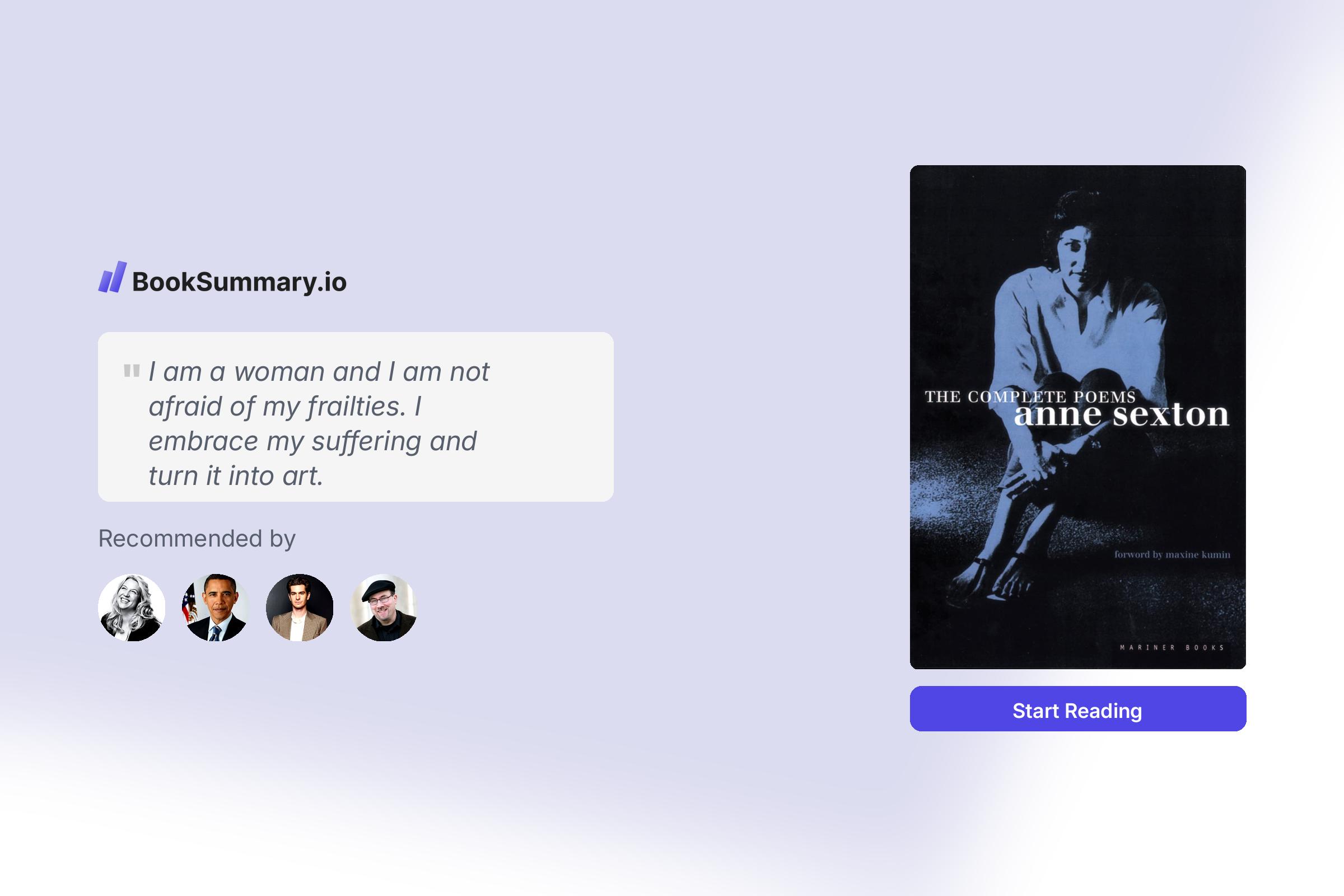 The Complete Poems Book Summary