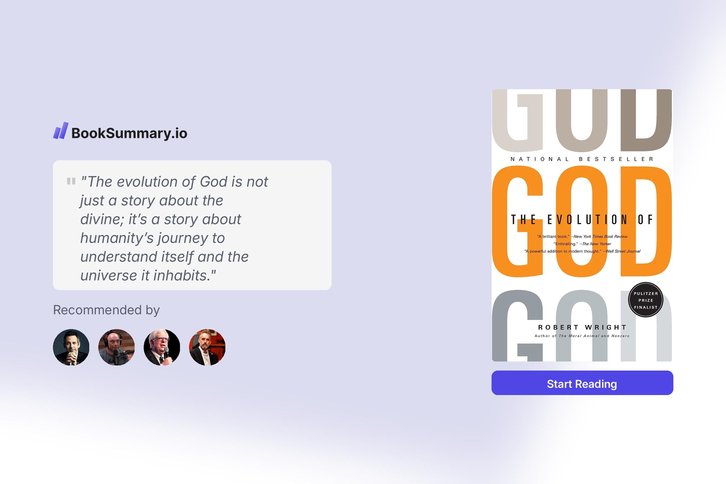 The Evolution of God Book Summary