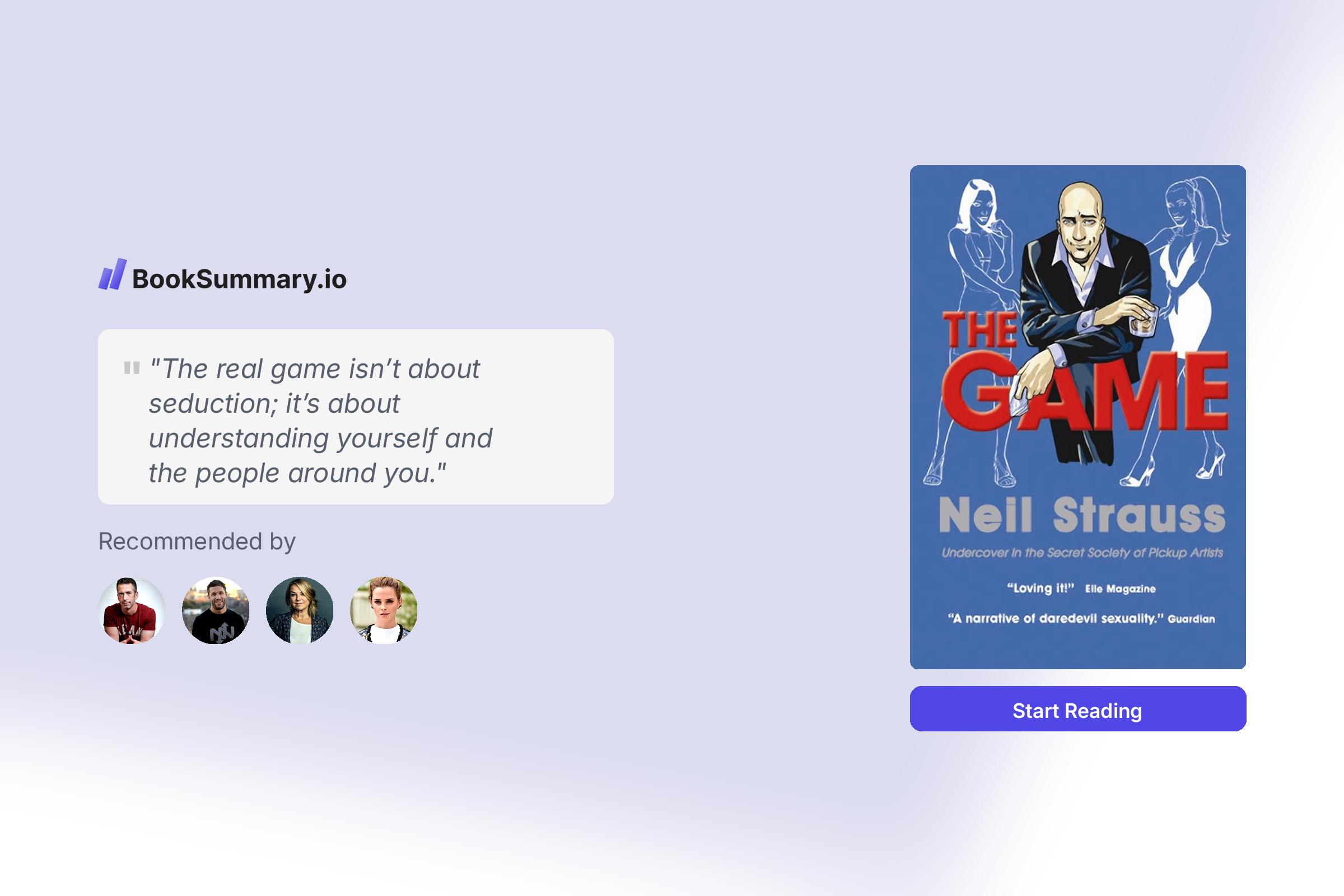 The Game Book Summary