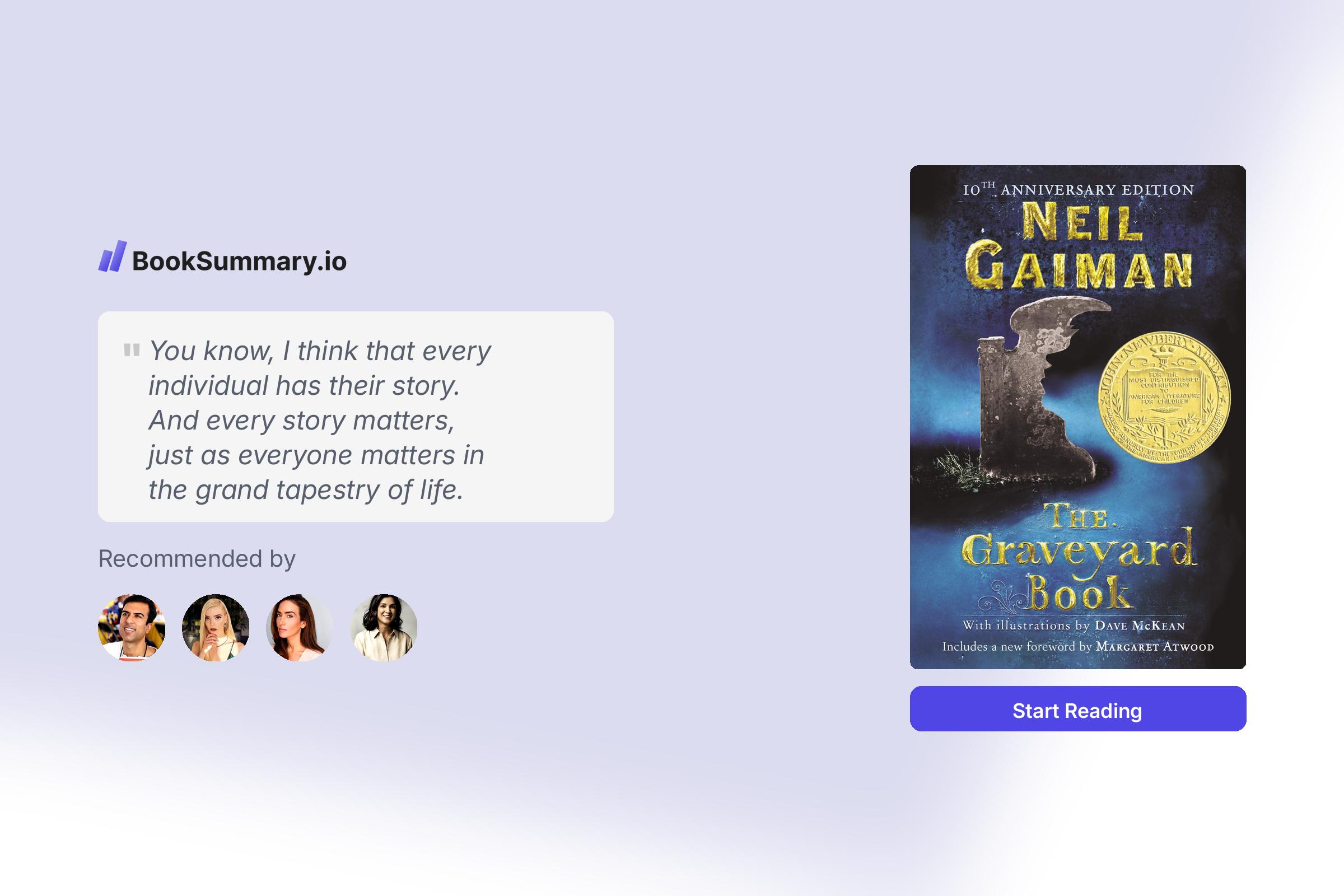 The Graveyard Book Book Summary