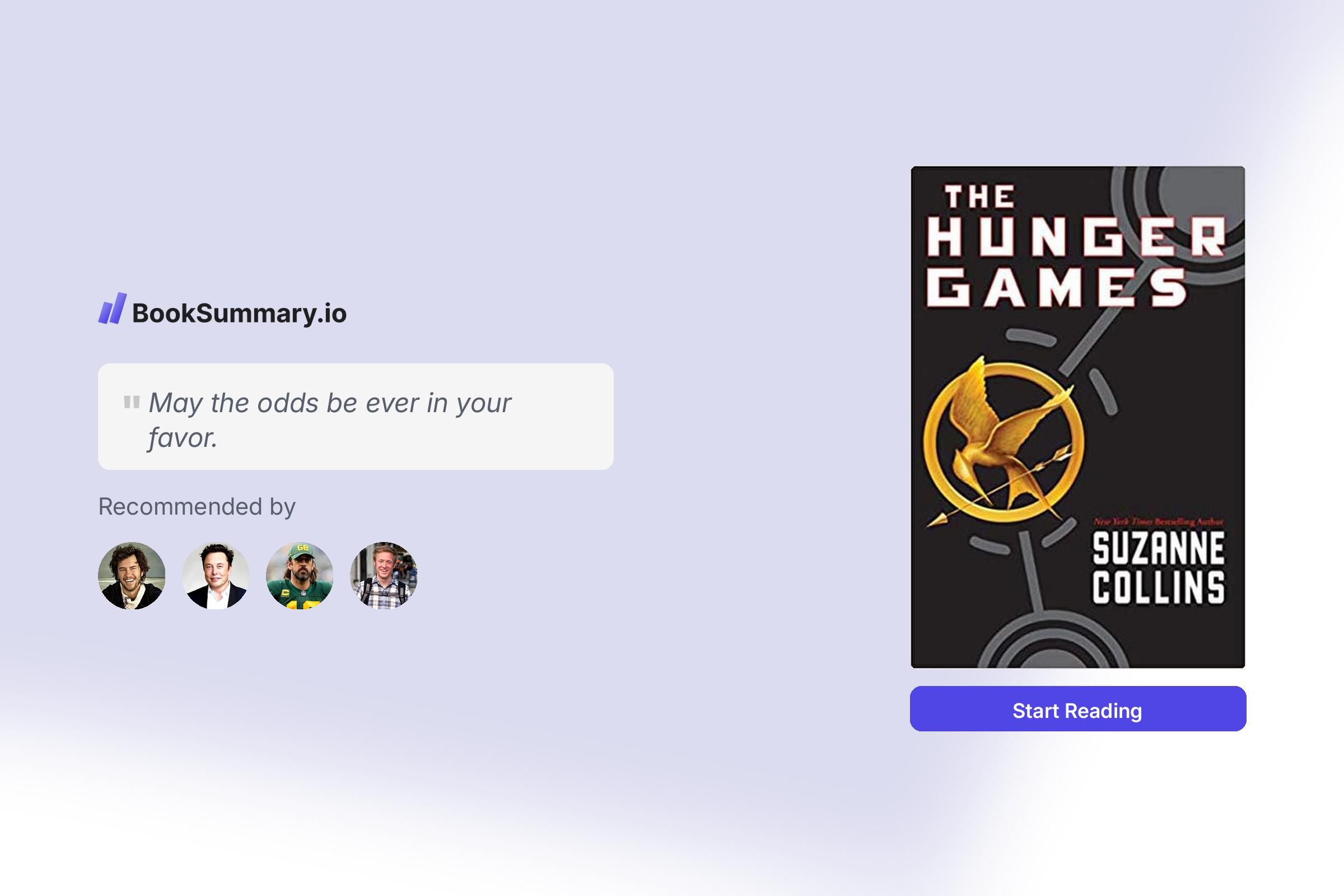 The Hunger Games Book Summary