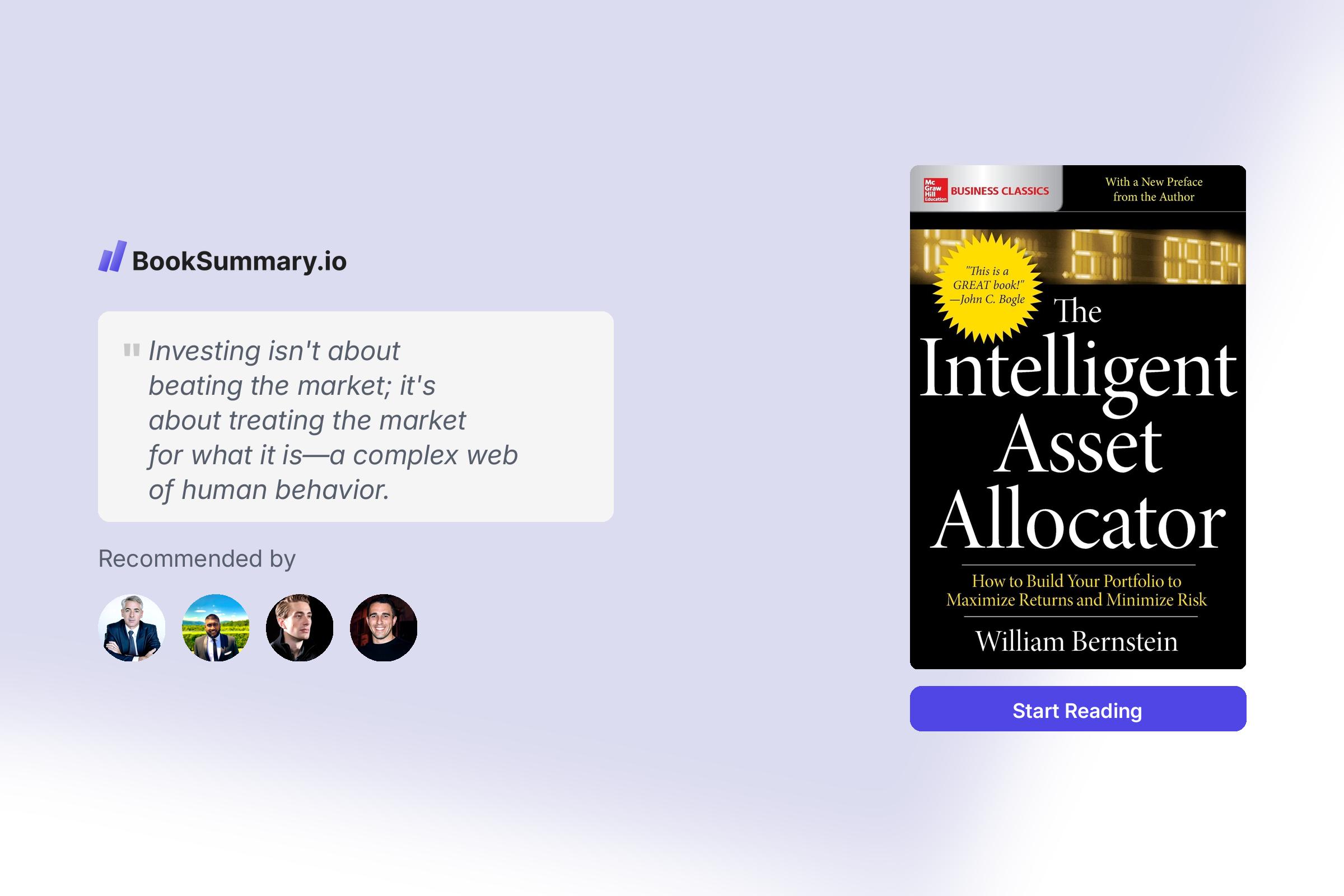 The Intelligent Asset Allocator Book Summary