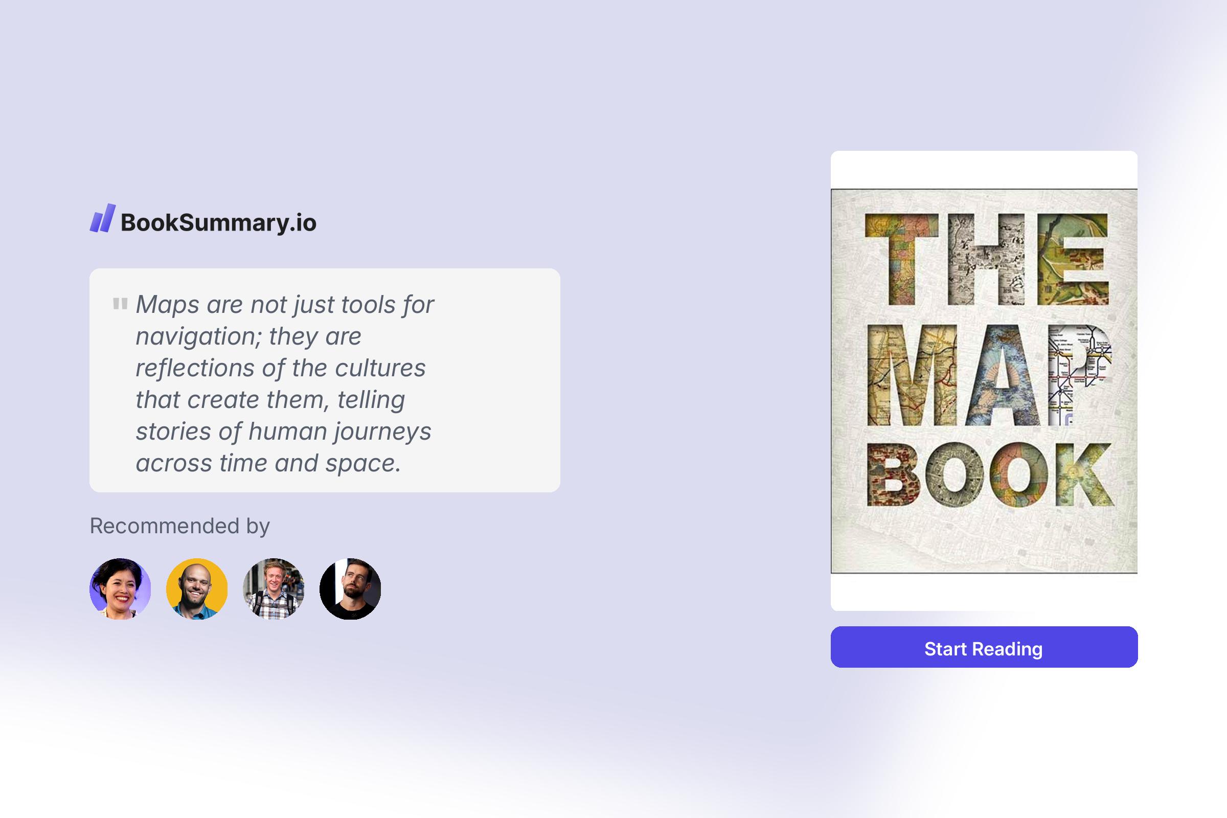 The Map Book Book Summary