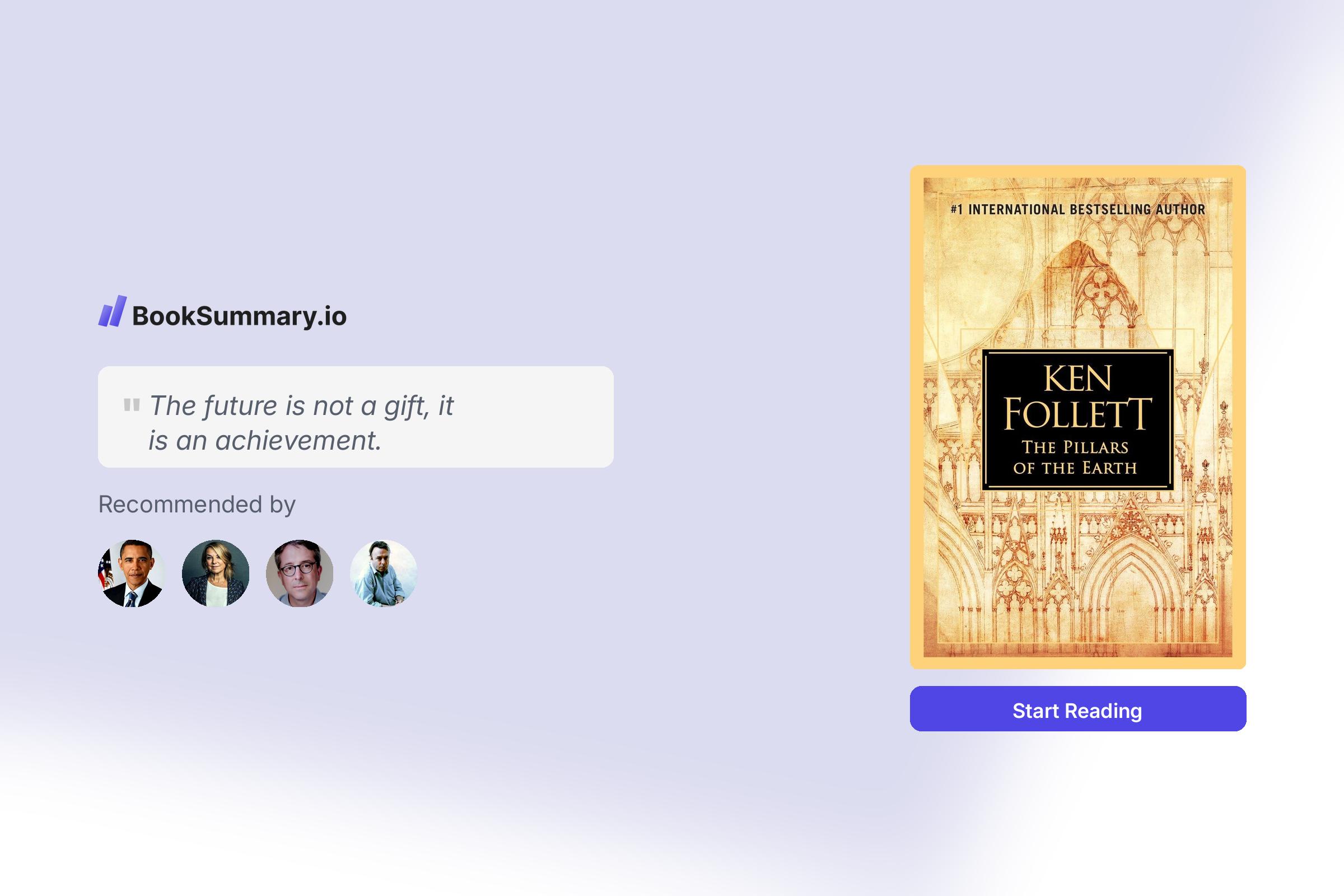 The Pillars of the Earth Book Summary