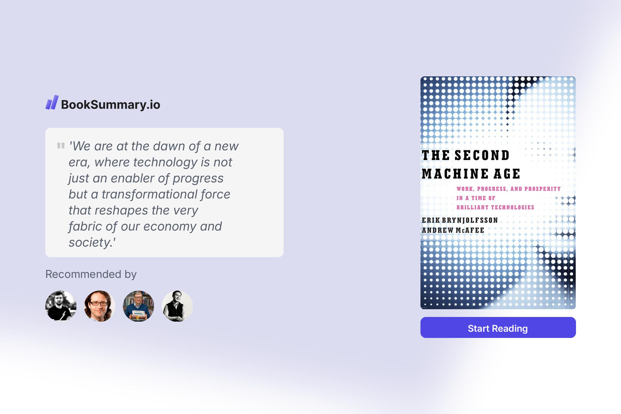 The Second Machine Age Book Summary