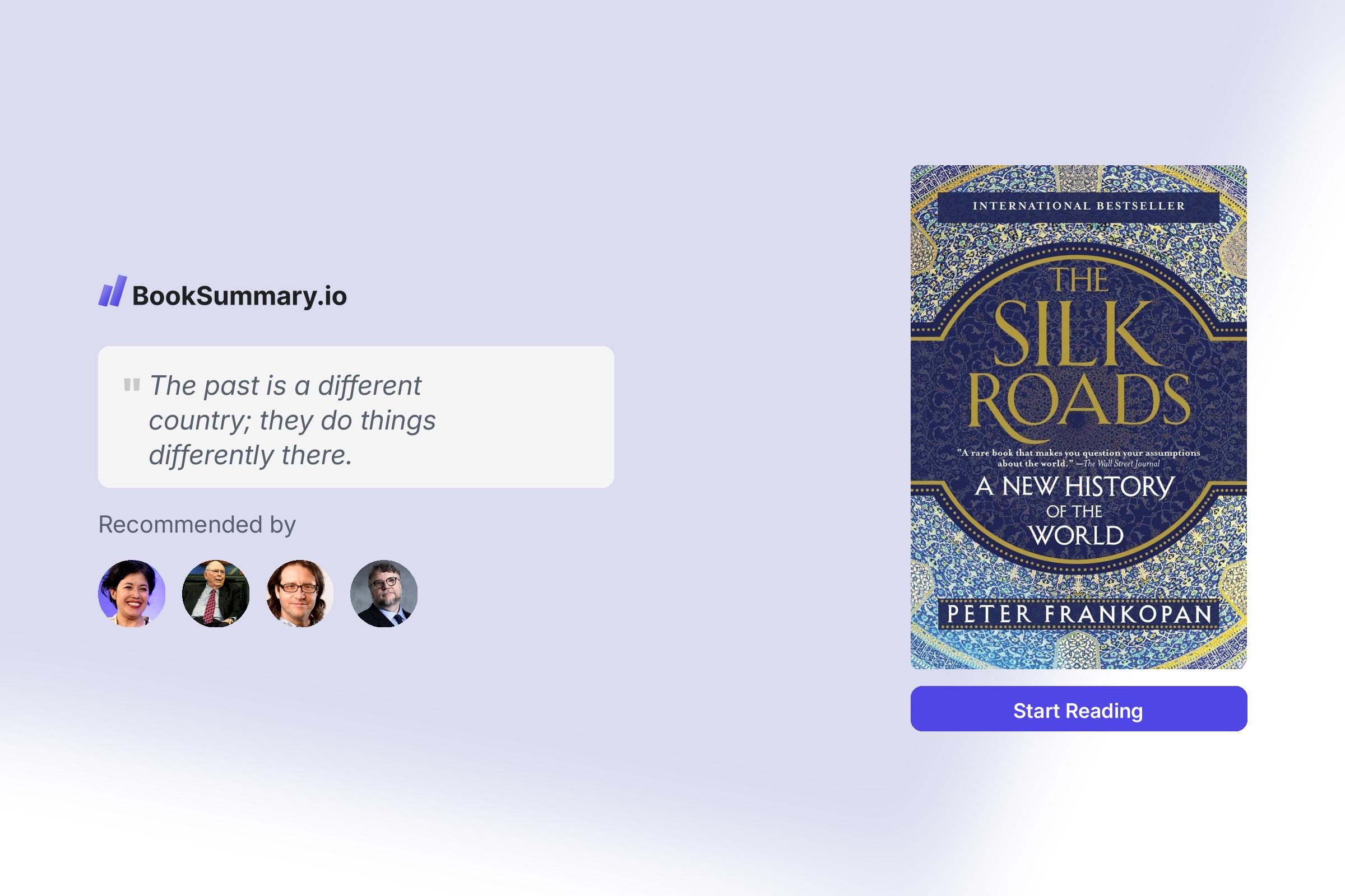The Silk Roads Book Summary