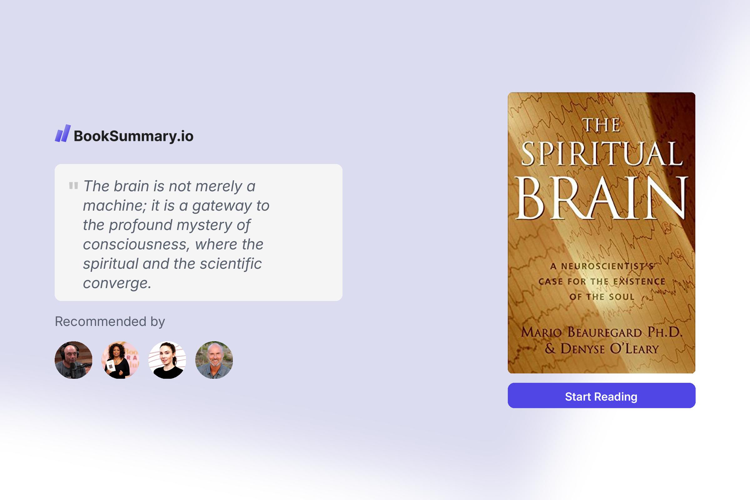 The Spiritual Brain Book Summary