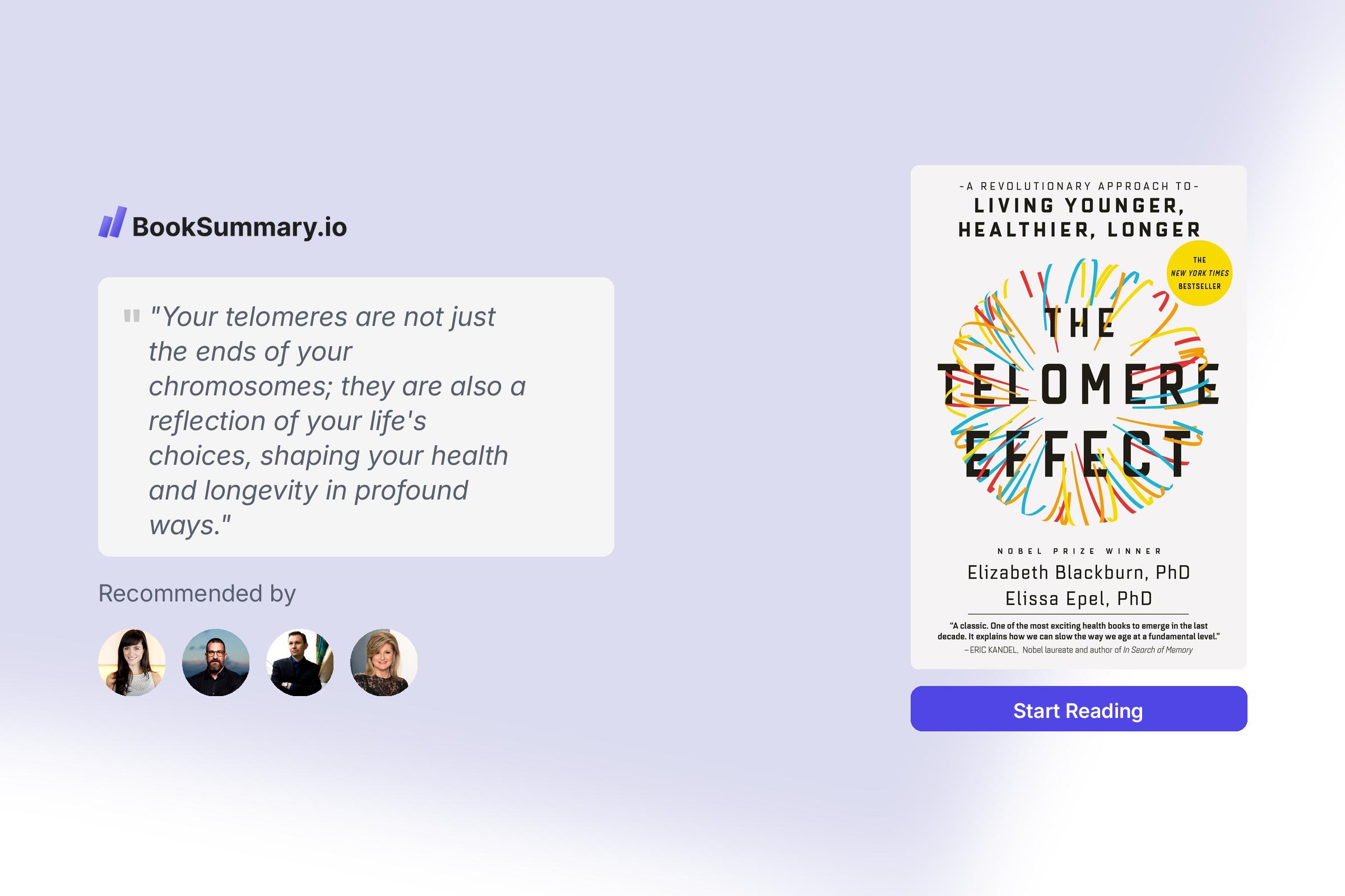 The Telomere Effect Book Summary