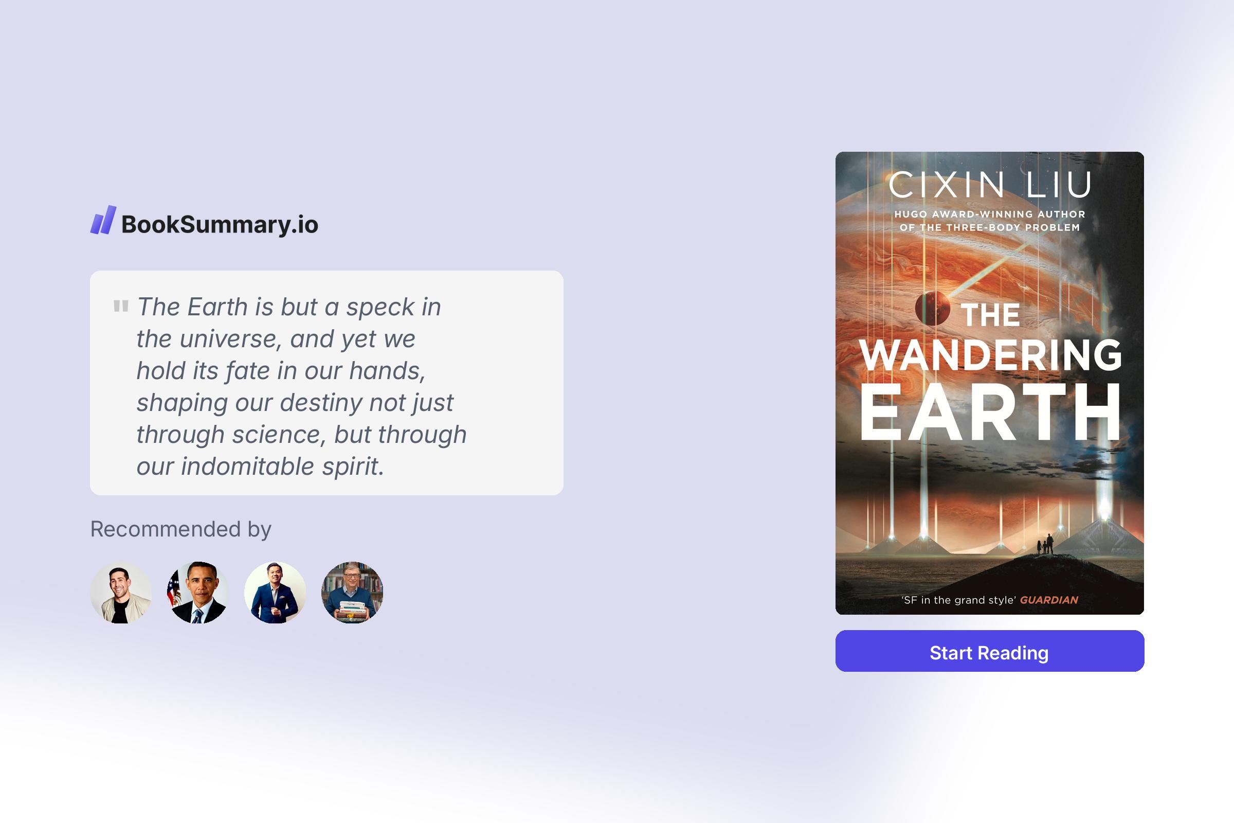 The Wandering Earth Book Summary