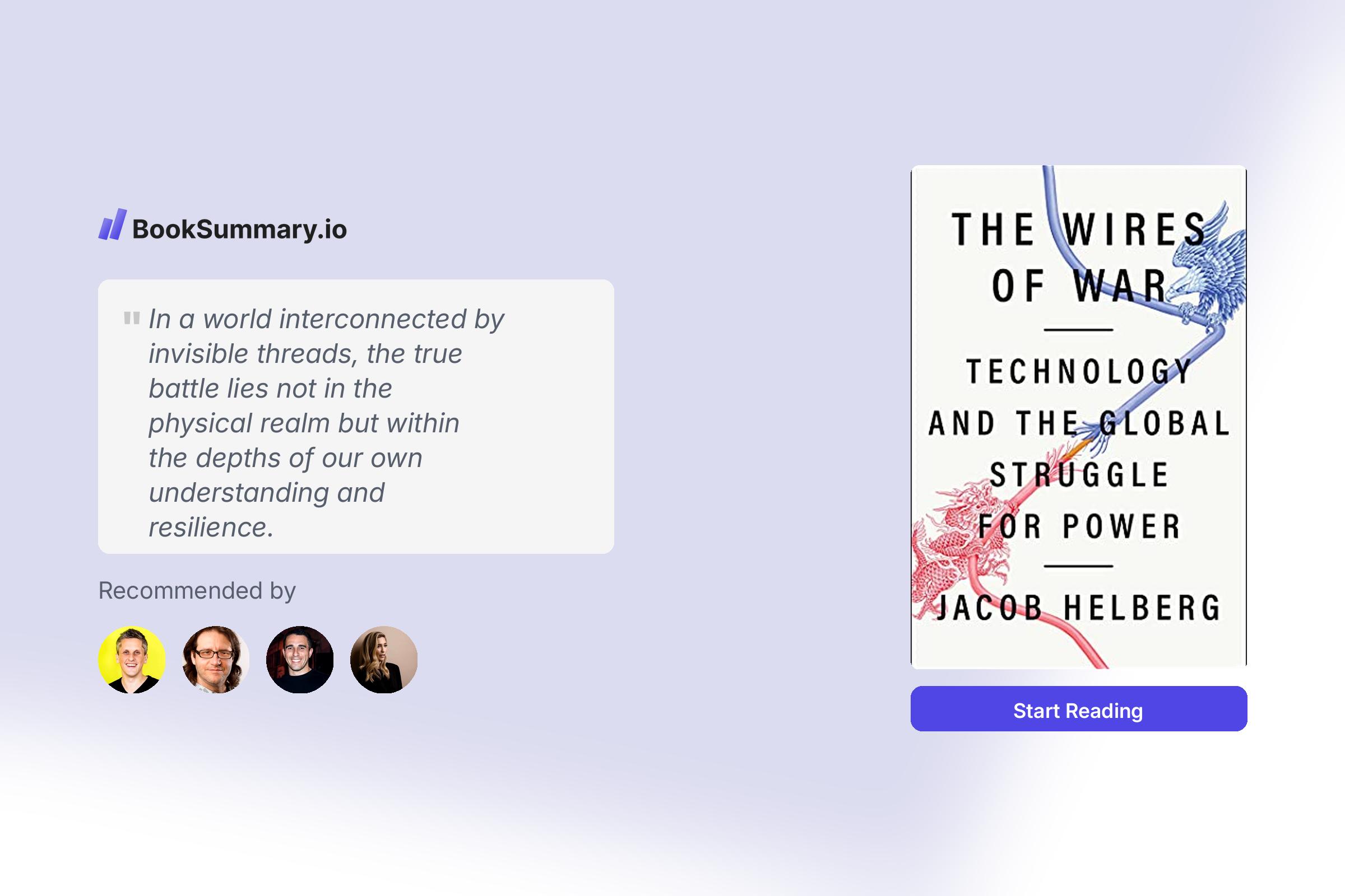 The Wires of War Book Summary