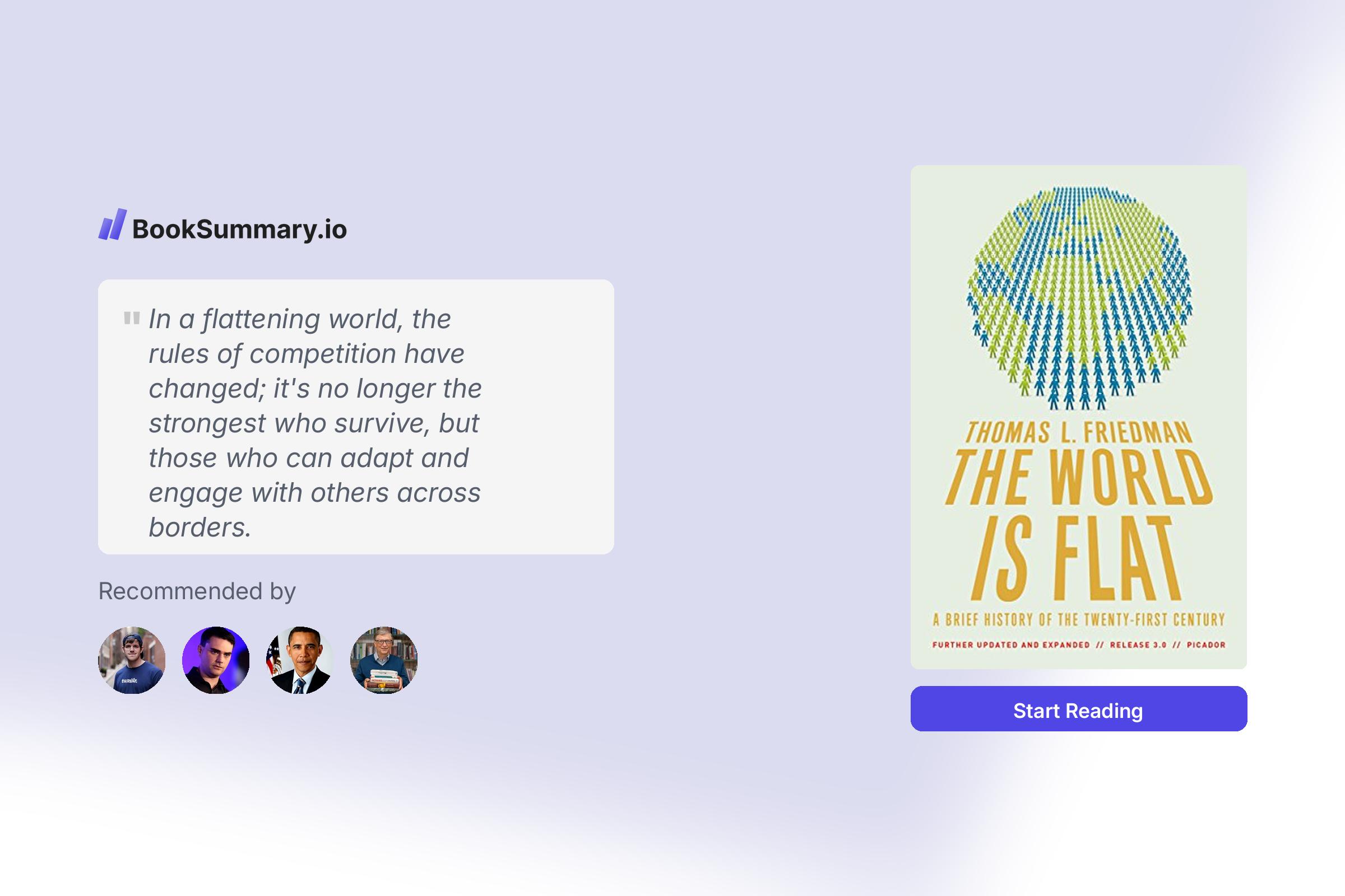 The World is Flat Book Summary