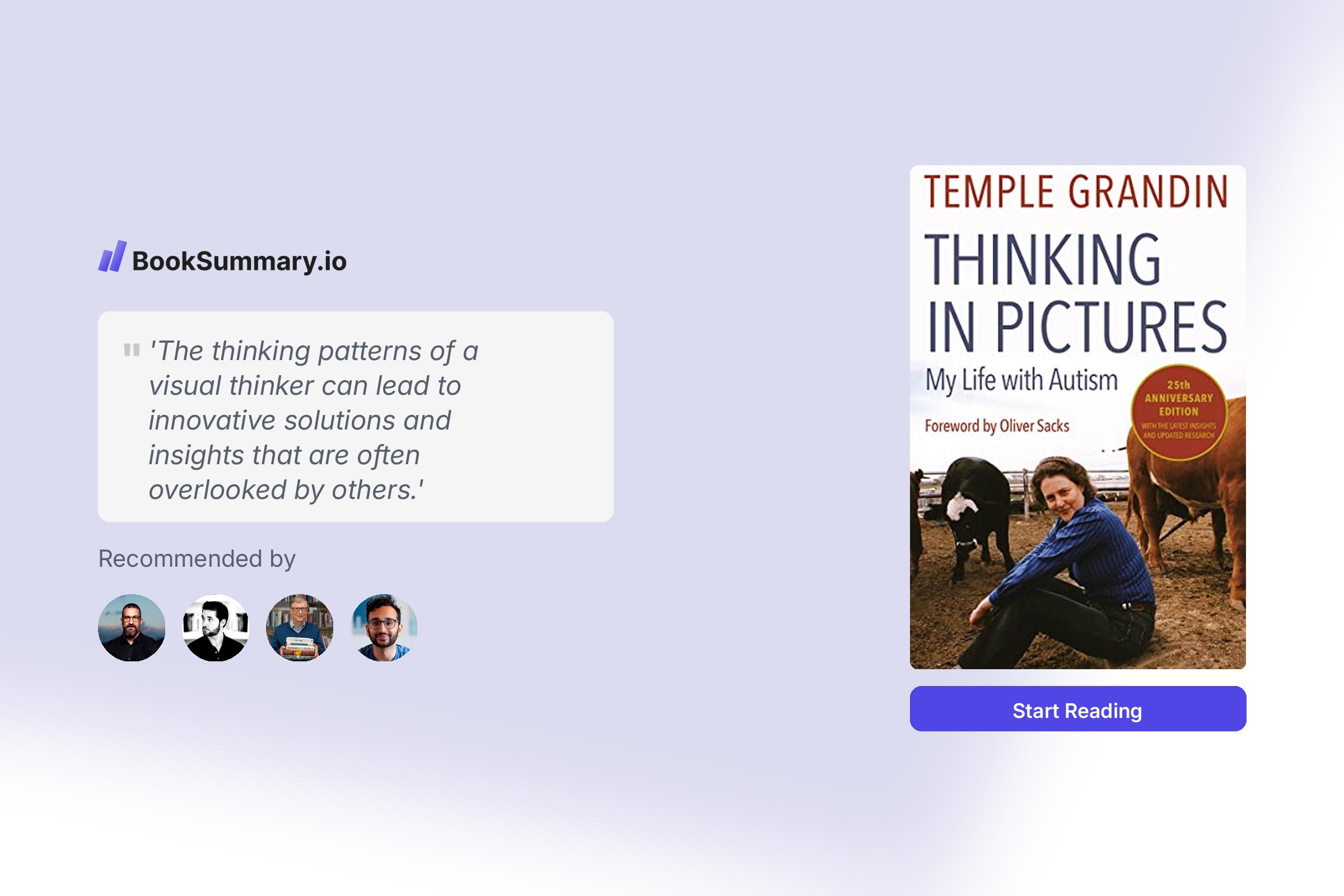 Thinking in Pictures, Expanded Edition Book Summary