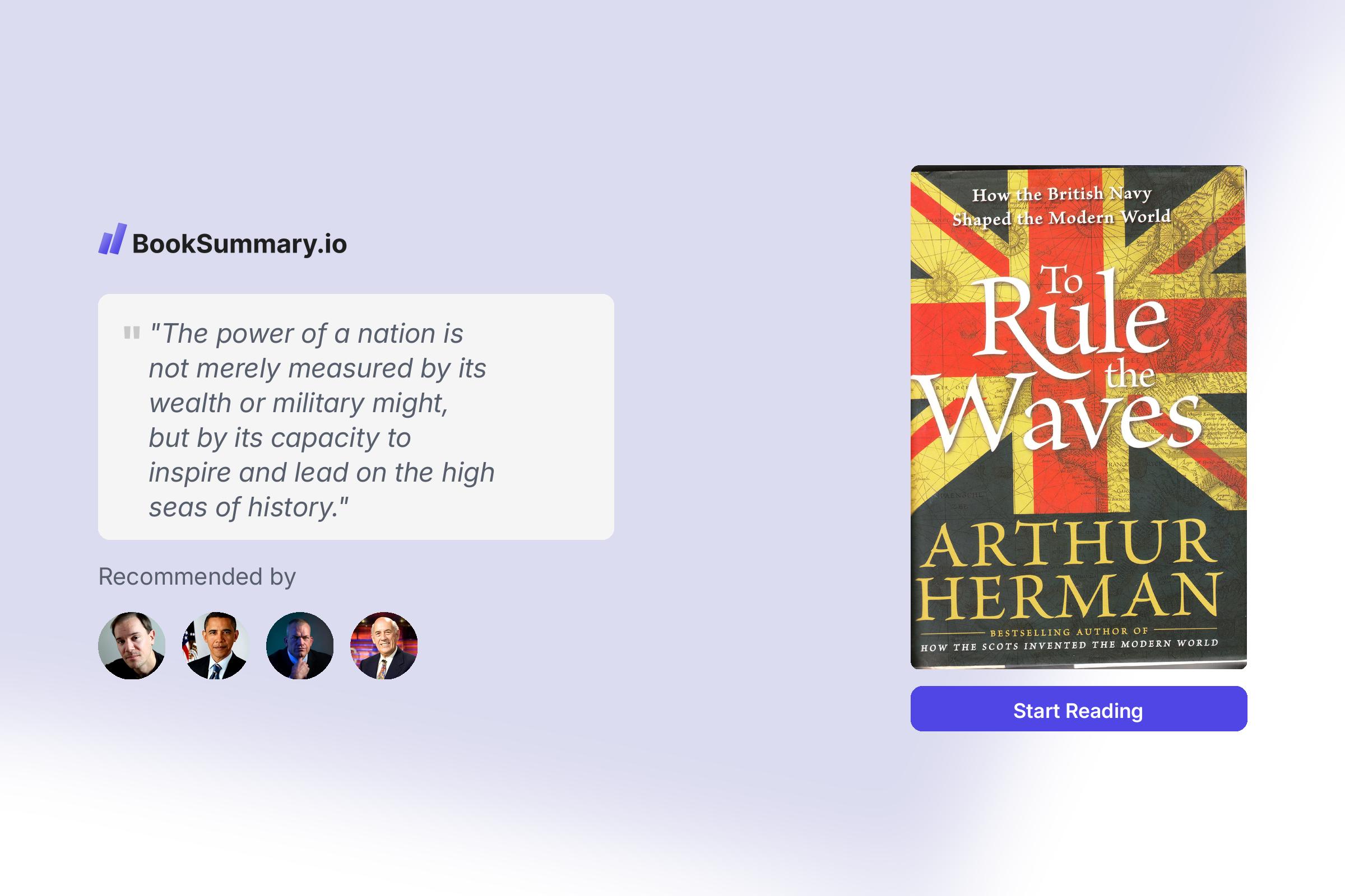 To Rule the Waves Book Summary